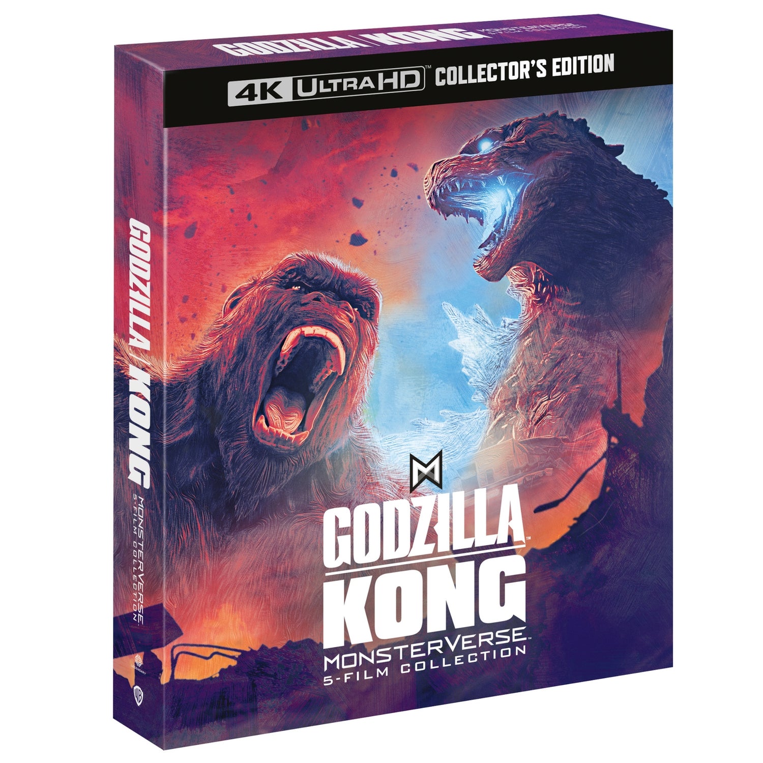 Godzilla x Kong Monsterverse 5-Film Collection 4K Ultra HD 4K | Zavvi ...