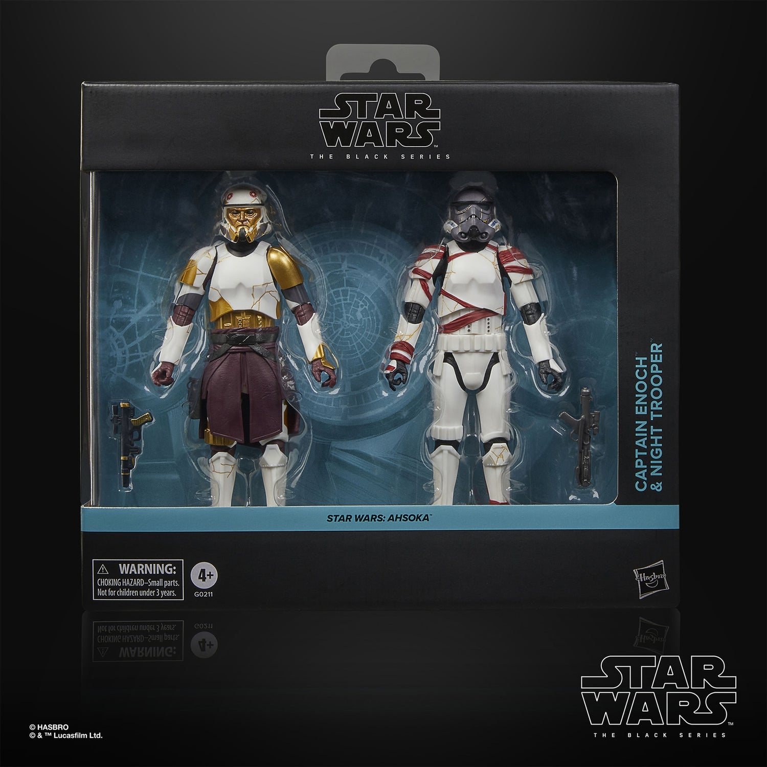 Hasbro Star Wars The Black Series Captain Enoch & Night Trooper, Star ...
