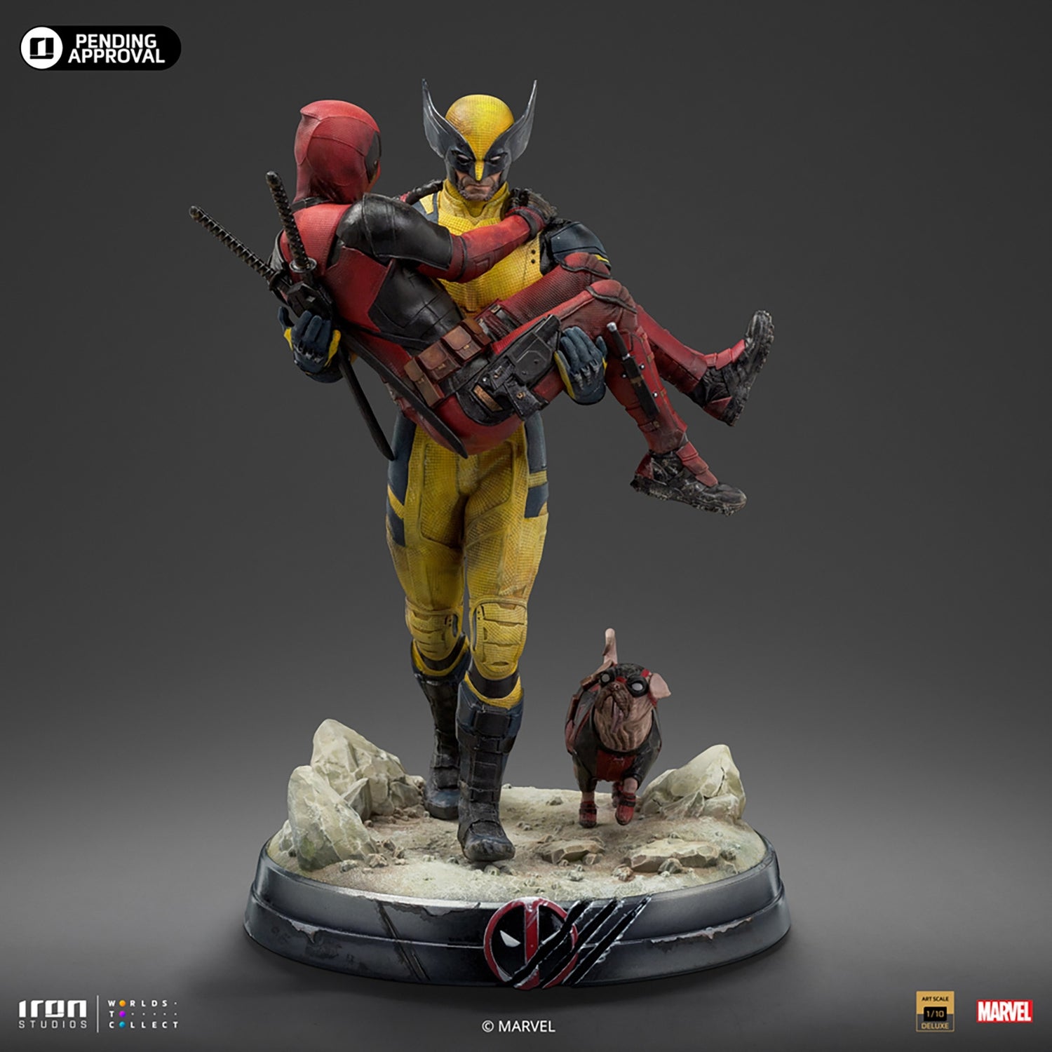 Iron Studios Deadpool and Wolverine Movie - Deluxe Art Scale 1/10 ...
