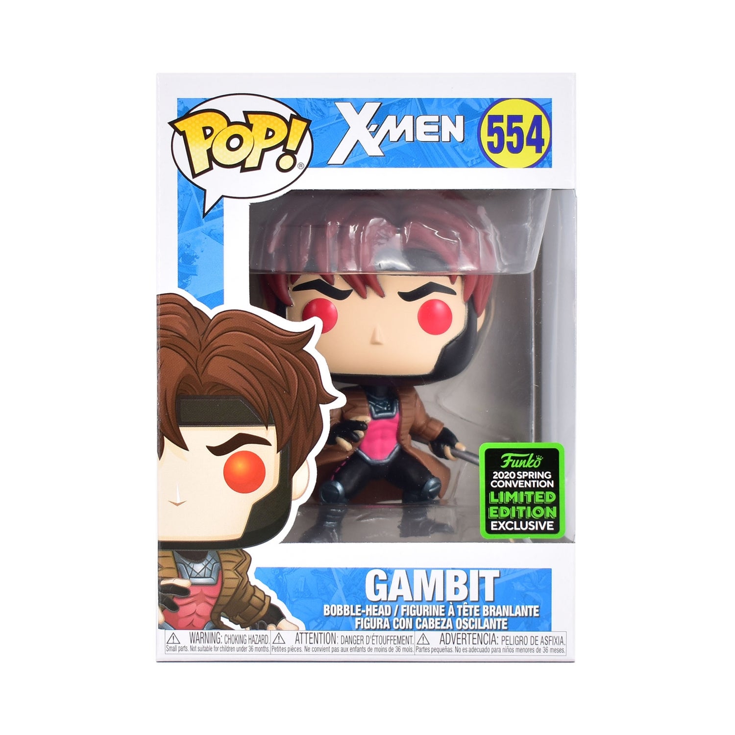 Funko POP Marvel X-Men Gambit - Limited Edition - Funko Convention ...