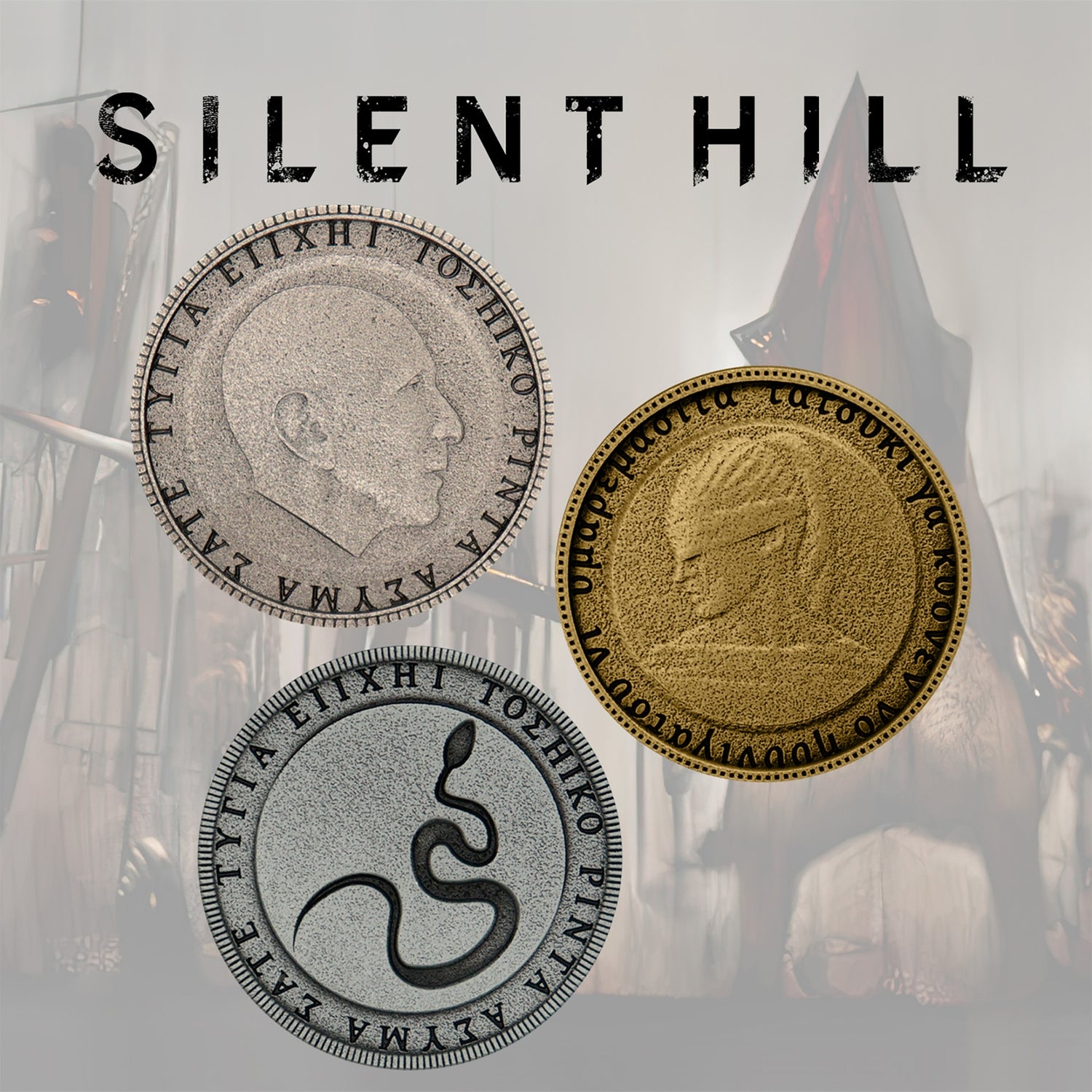 Silent Hill Set of 3 Limited Edition Replica Coins Merchandise | Zavvi ...