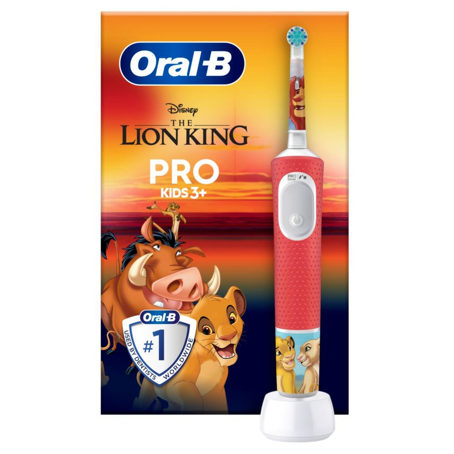 Oral-B Pro Kids Lion King Electric Toothbrush Designed By Braun | Oral-B UK