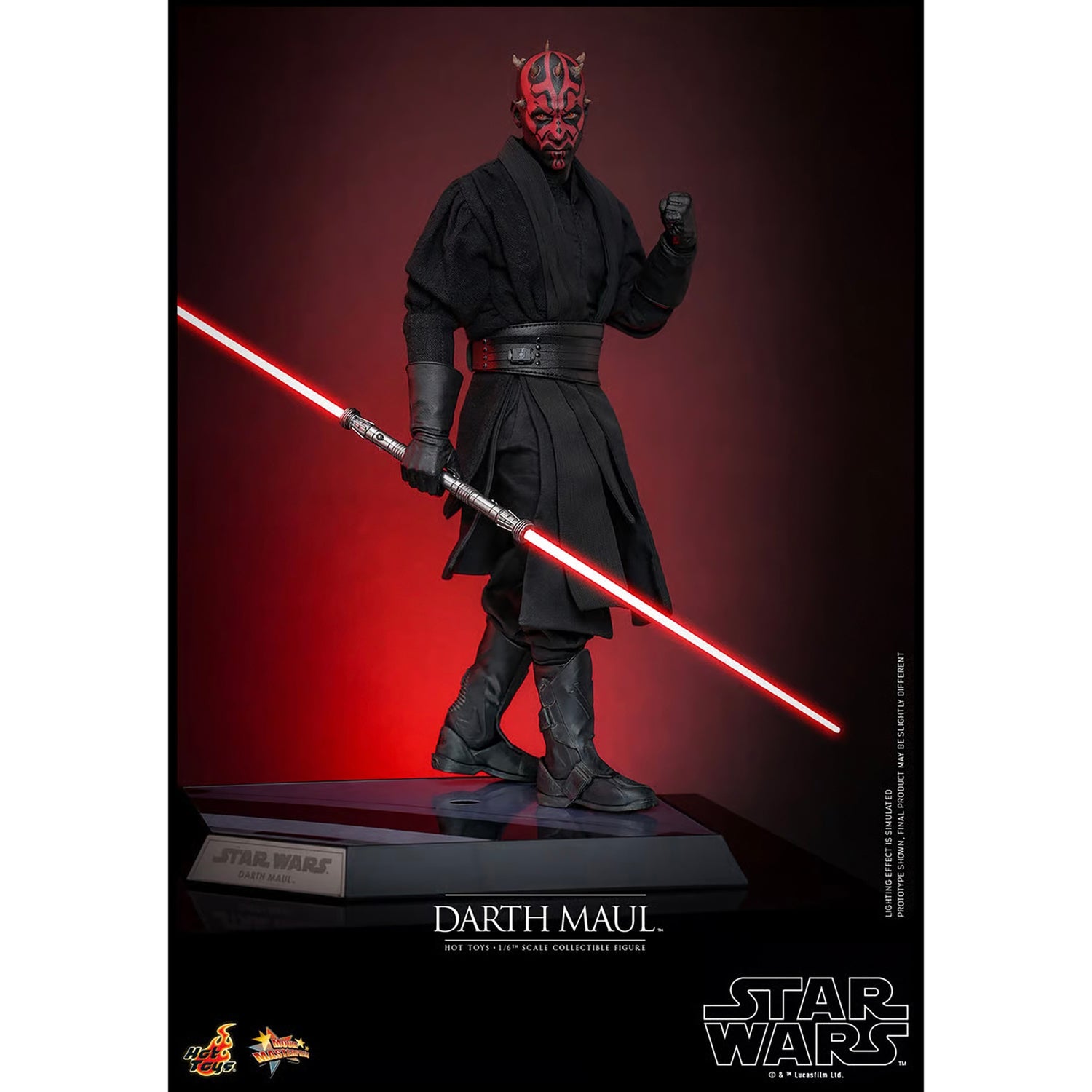 Hot Toys Star Wars Episode I 1:6 Scale Darth Maul Statue Merchandise ...