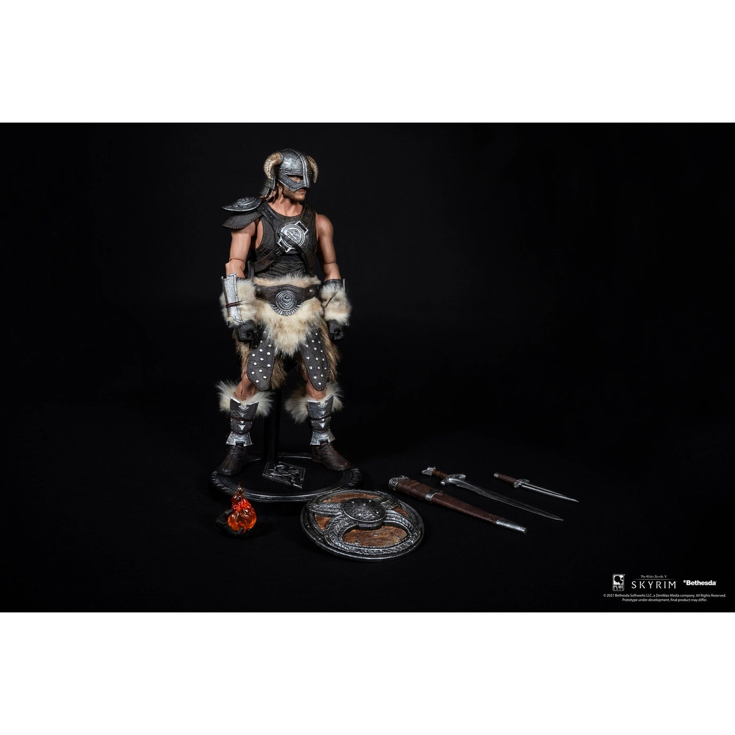 PureArts Elder Scrolls V Skyrim Dragonborn 1/6 Scale Articulated Figure ...