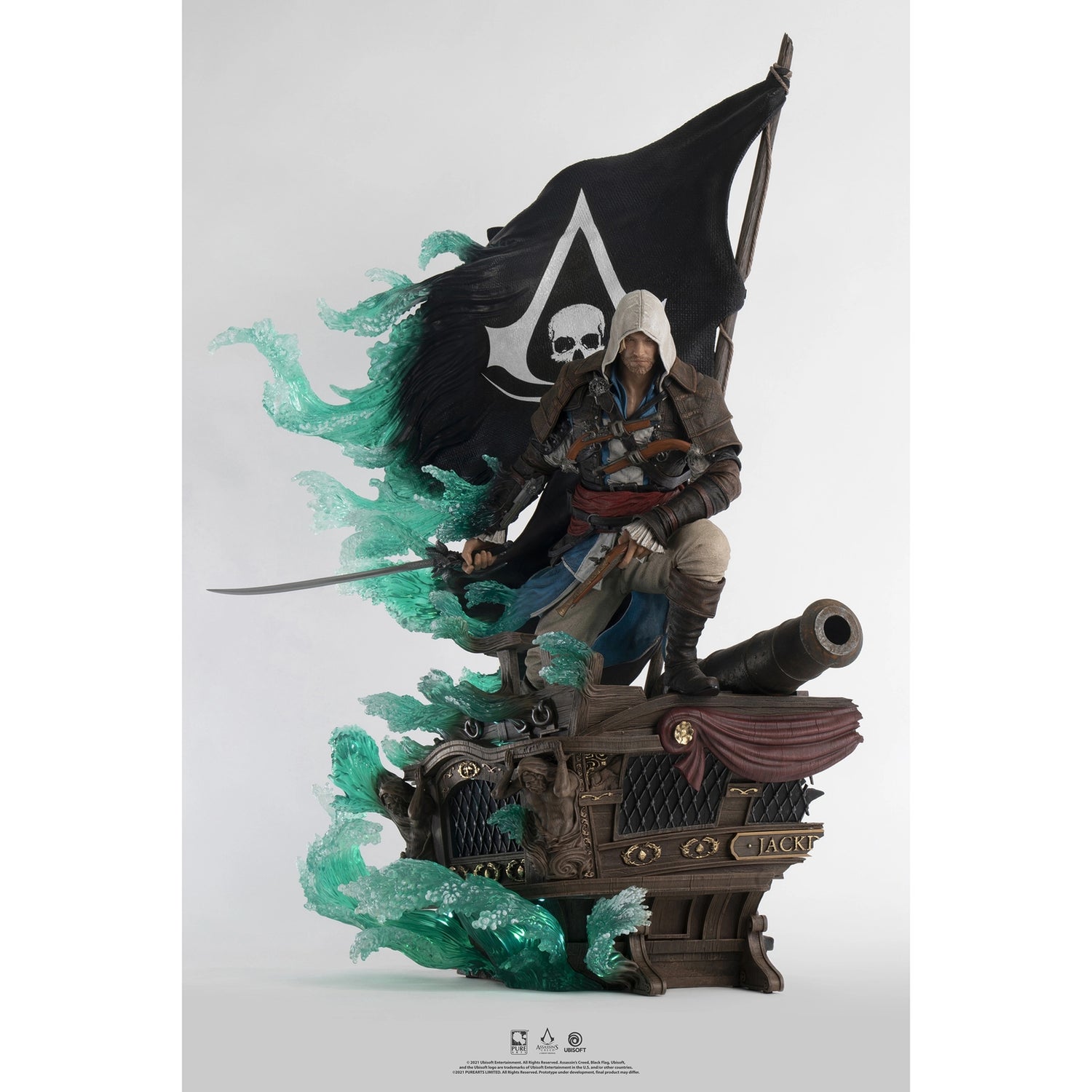 PureArts Assassin's Creed Animus Edward 1/4 Scale Collectible Statue ...