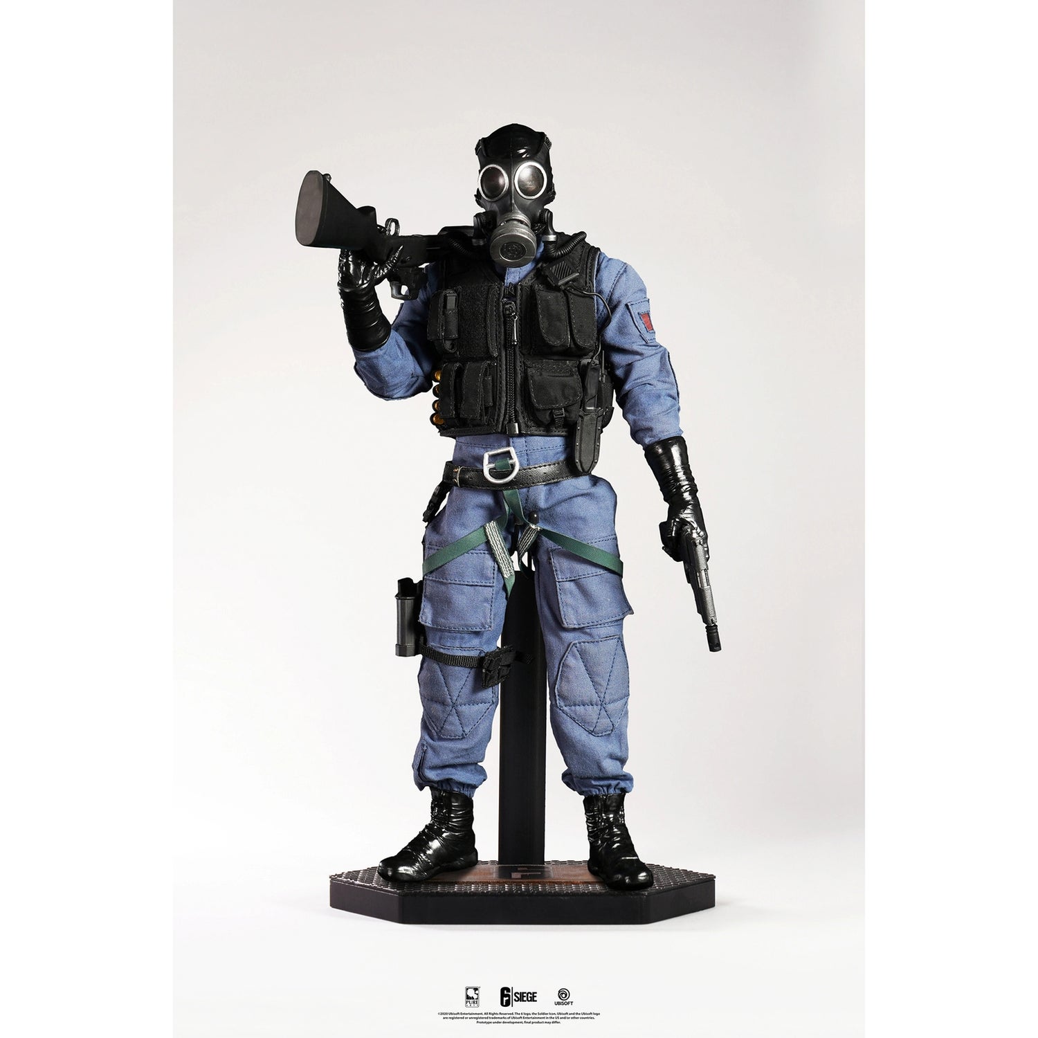 PureArts Rainbow Six Siege Smoke 1/6 Scale Articulated Figure ...
