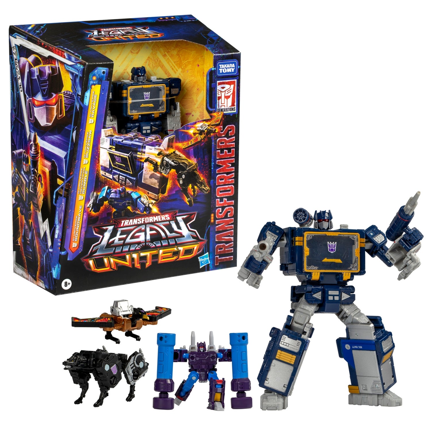 Transformers Legacy United Voyager Class G1 Universe Soundwave Action ...