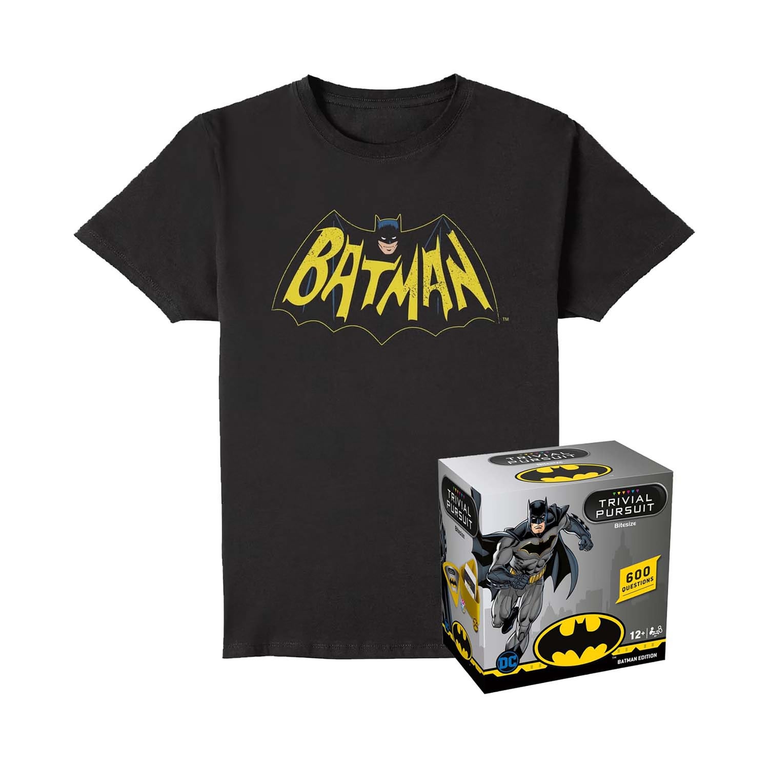 Trivial Pursuit Game & T-Shirt Bundle - Batman Zavvi Exclusive Edition ...