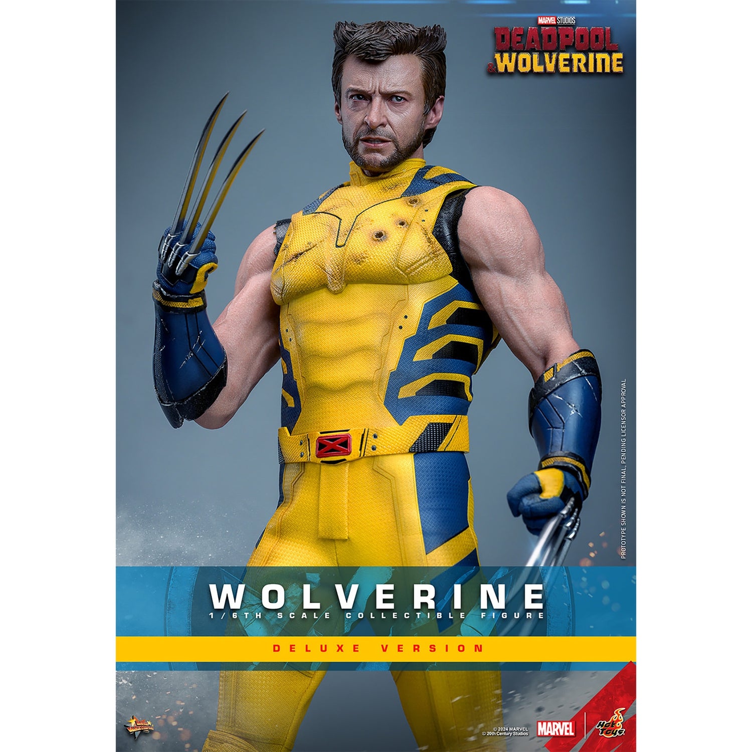 Hot Toys Marvel Deadpool & Wolverine - Deluxe Wolverine 1:6 Scale ...