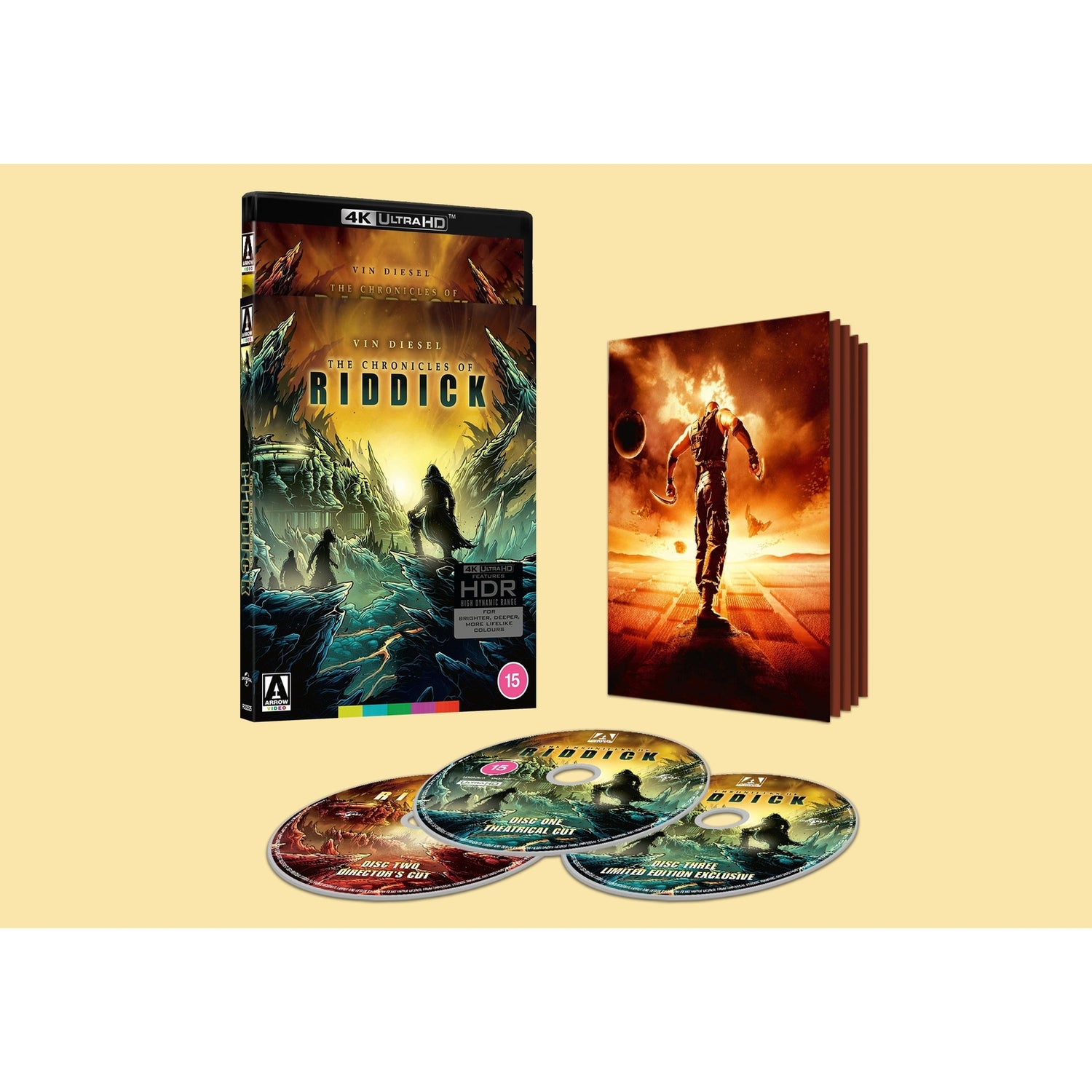 The Chronicles of Riddick Limited Edition 4K UHD | Arrow Films UK