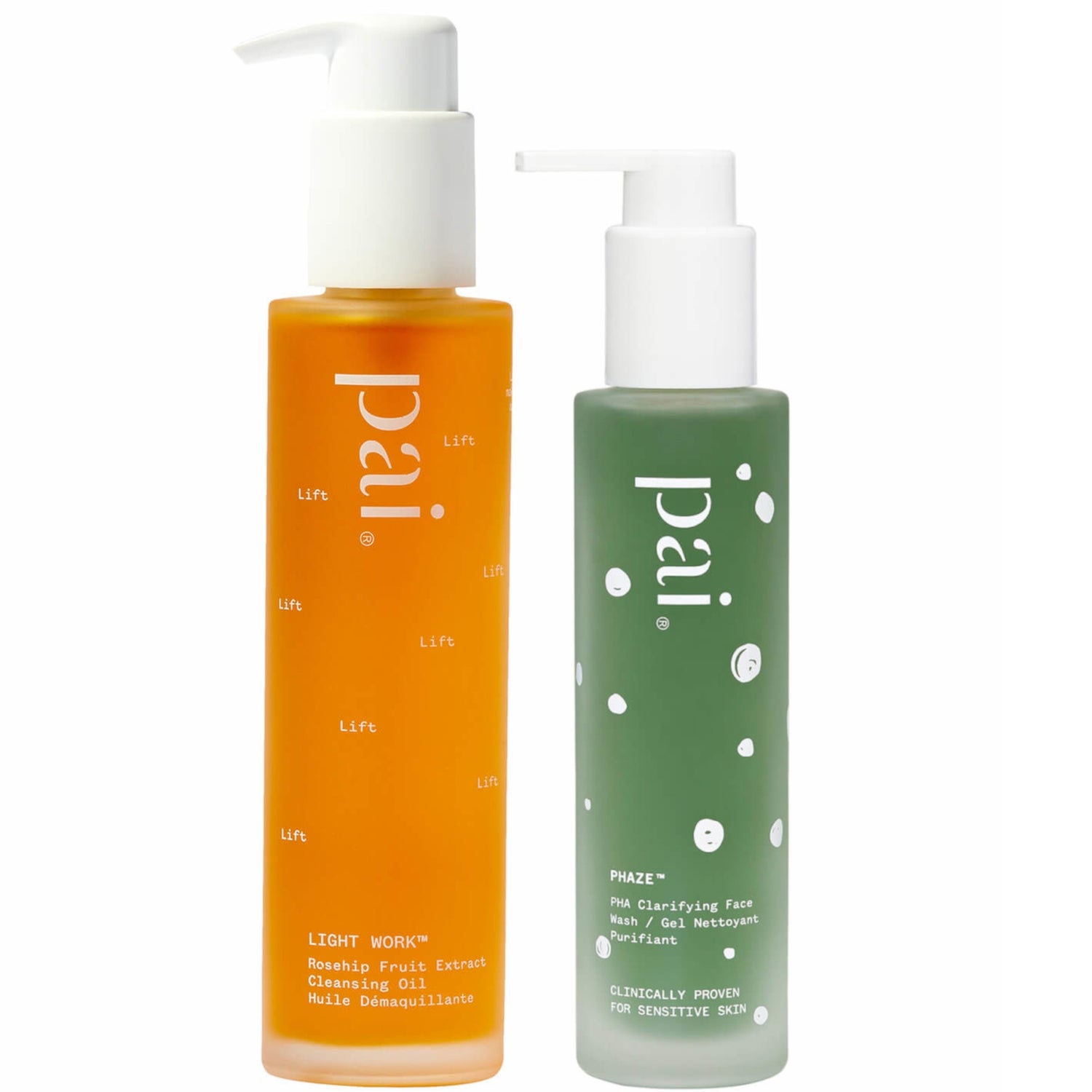 Pai Skincare Double Cleanse Duo - Light Work Rosehip Cleansing Oil ...