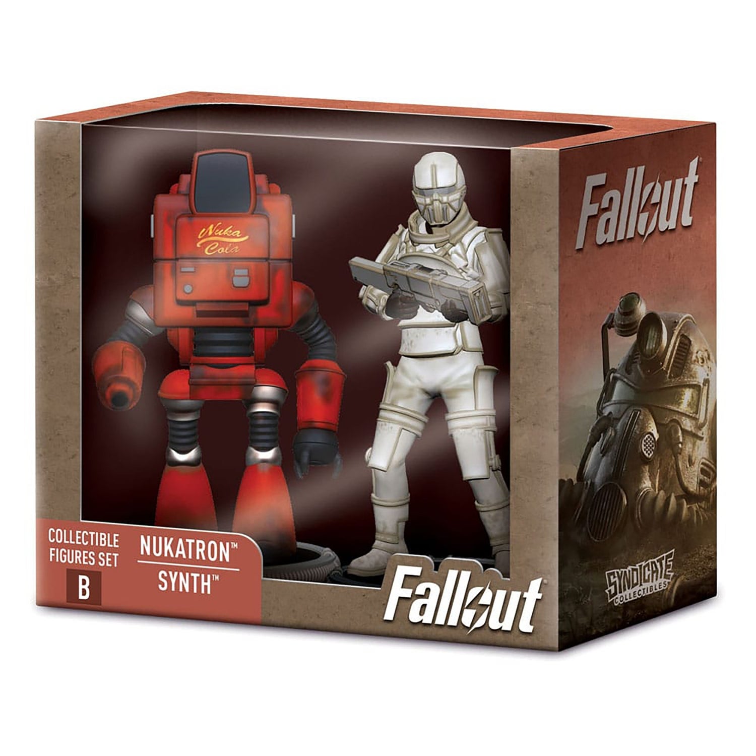 Fallout Mini Figures 2-Pack Set B Nukatron & Synth 7 cm Merchandise ...