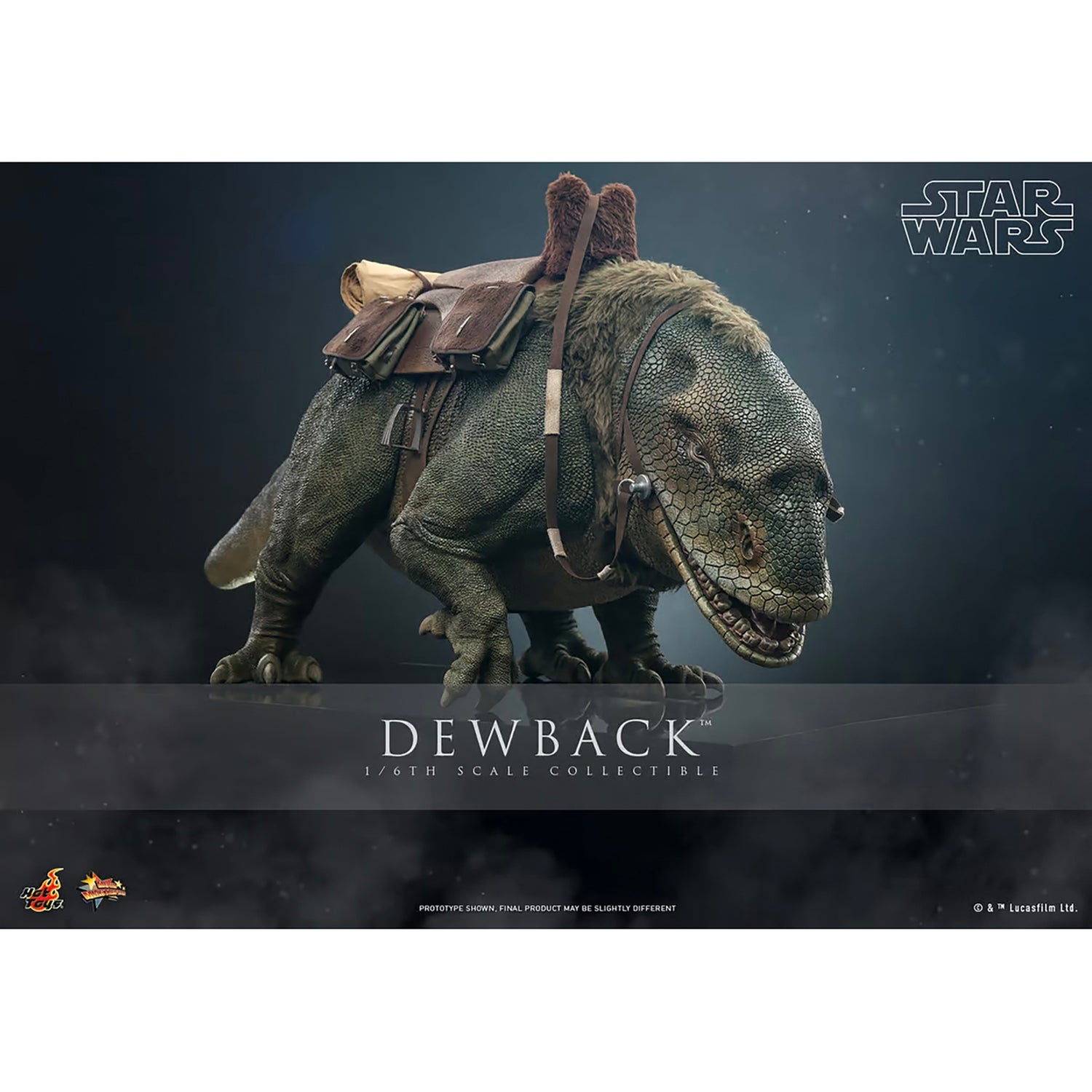 Hot Toys 1:6 Scale Star Wars a New Hope Dewback Statue Merchandise ...