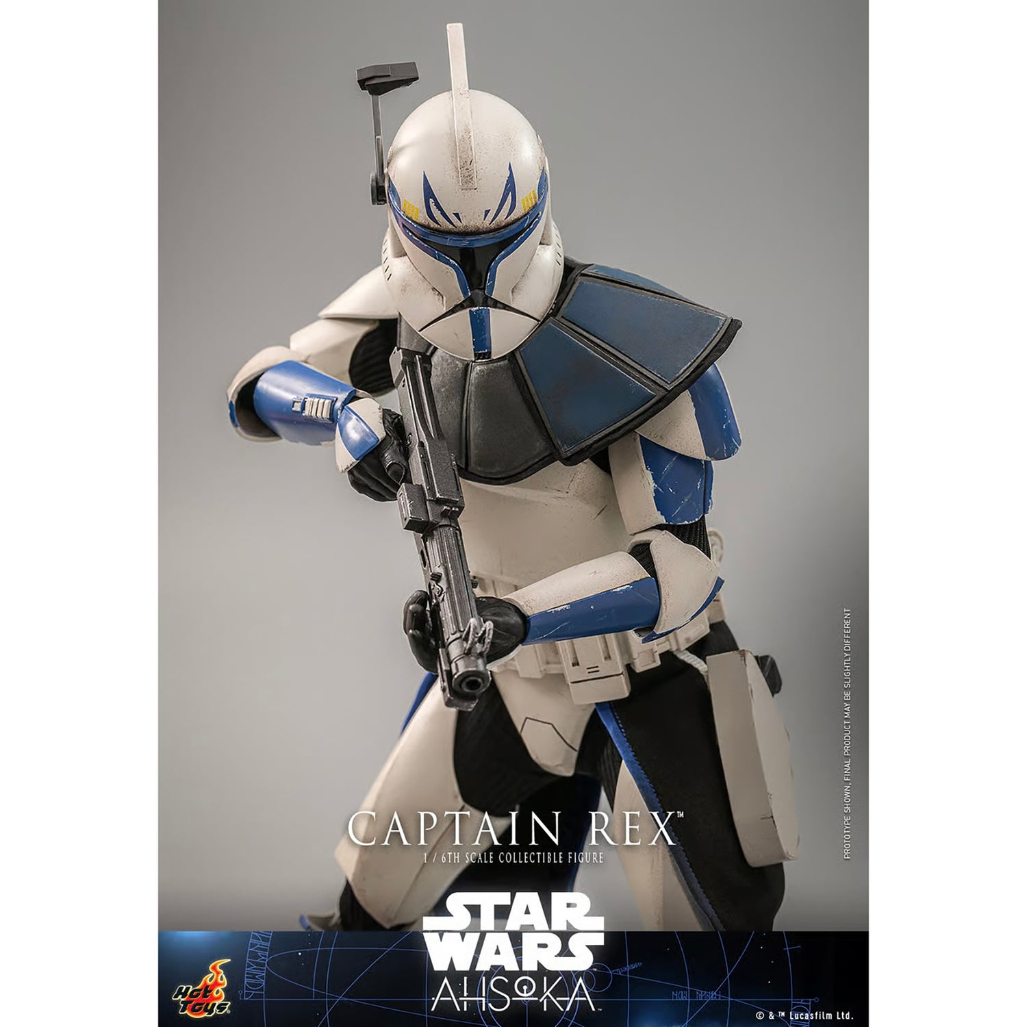 Hot Toys 1:6 Scale Star Wars The Clone Wars Captain Rex Statue ...