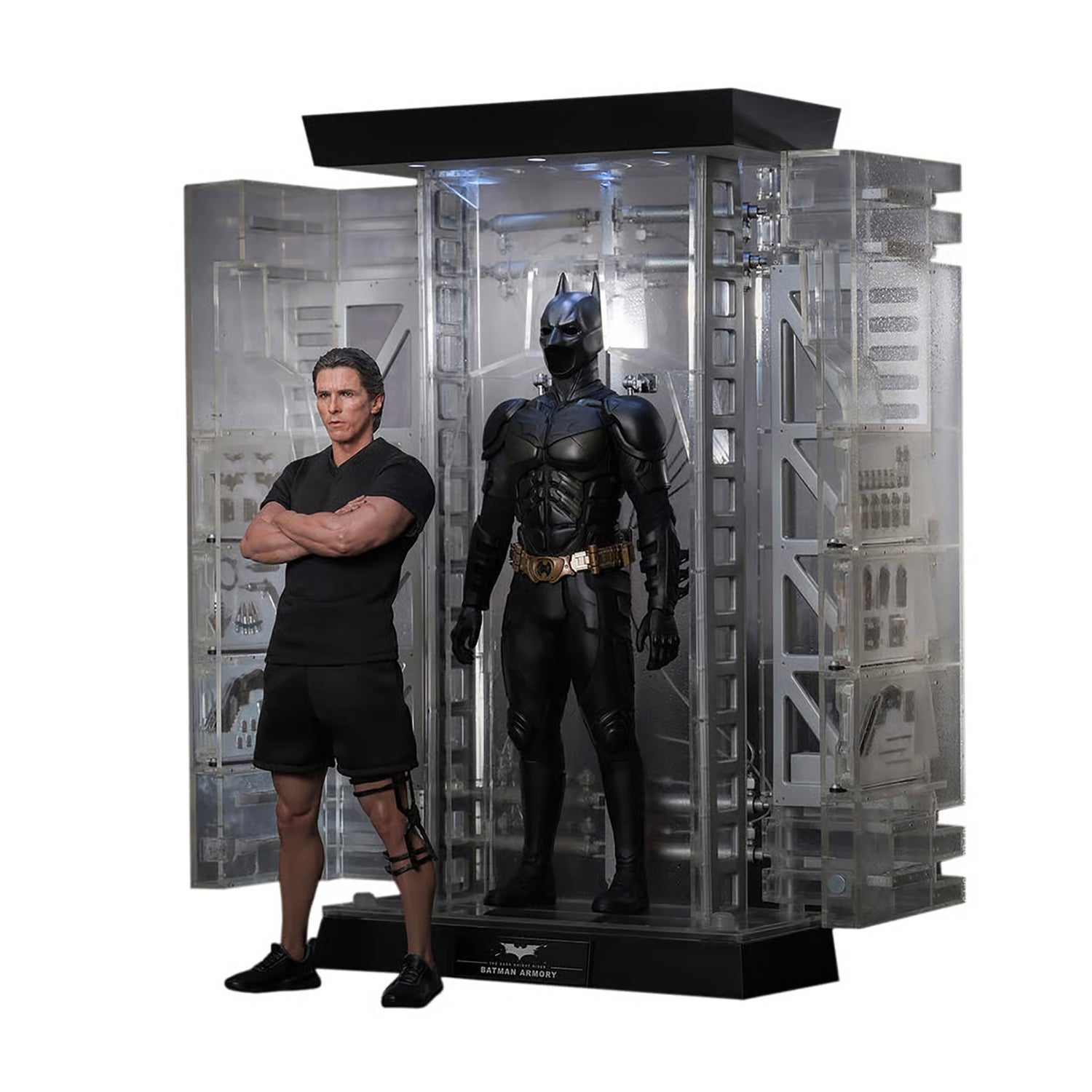 Hot Toys 1:6 Scale DC Comics The Dark Knight Rises Batman Armory and ...