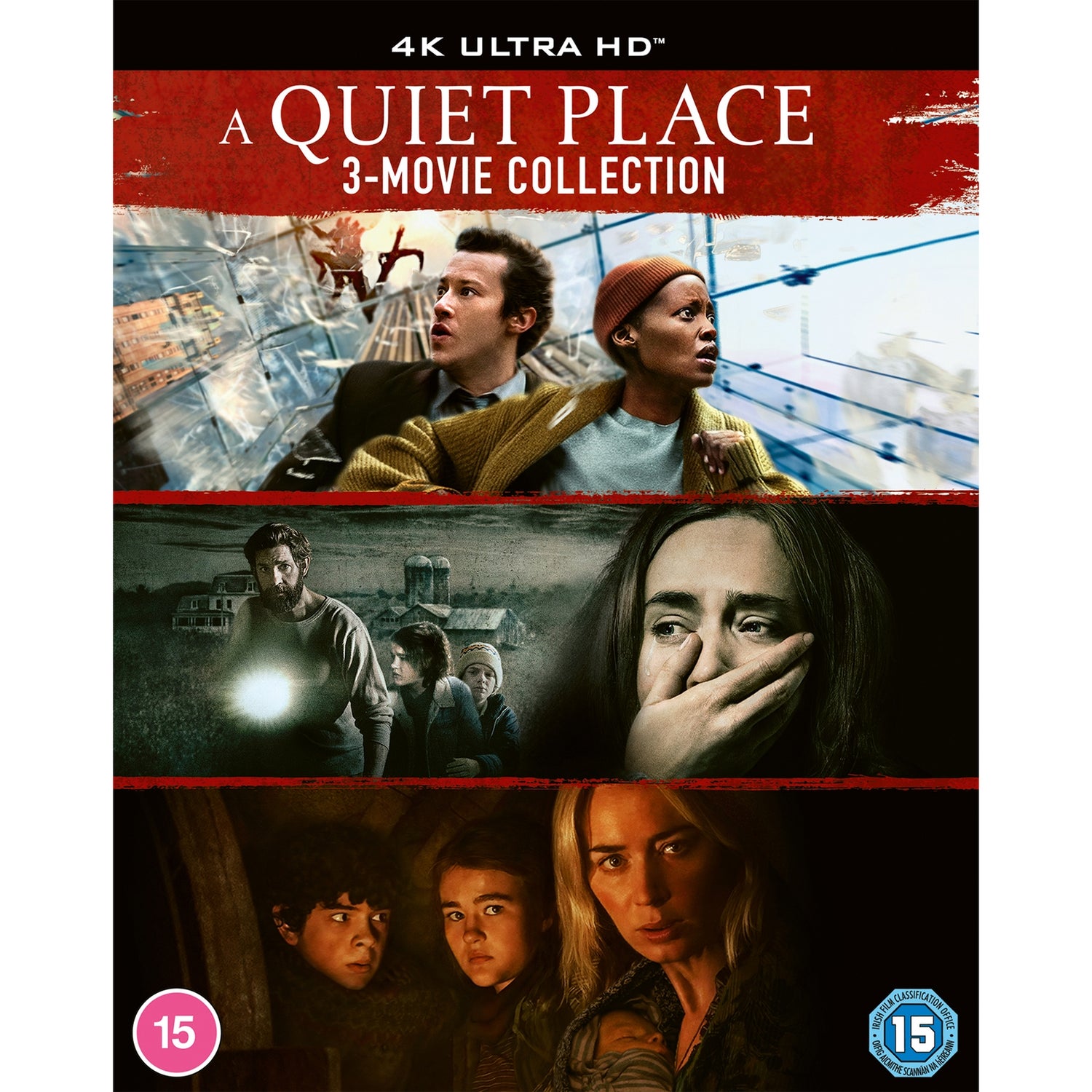 A Quiet Place 3-Movie Collection 4K Ultra HD | Zavvi.nl
