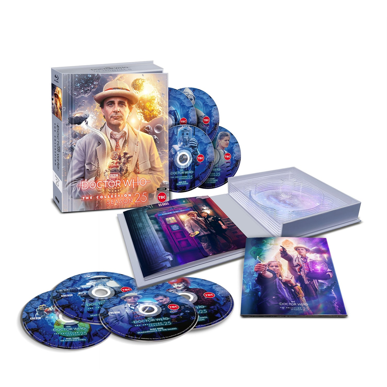 Doctor Who: The Collection Season 25 Limited Edition Blu-Ray Blu-ray ...