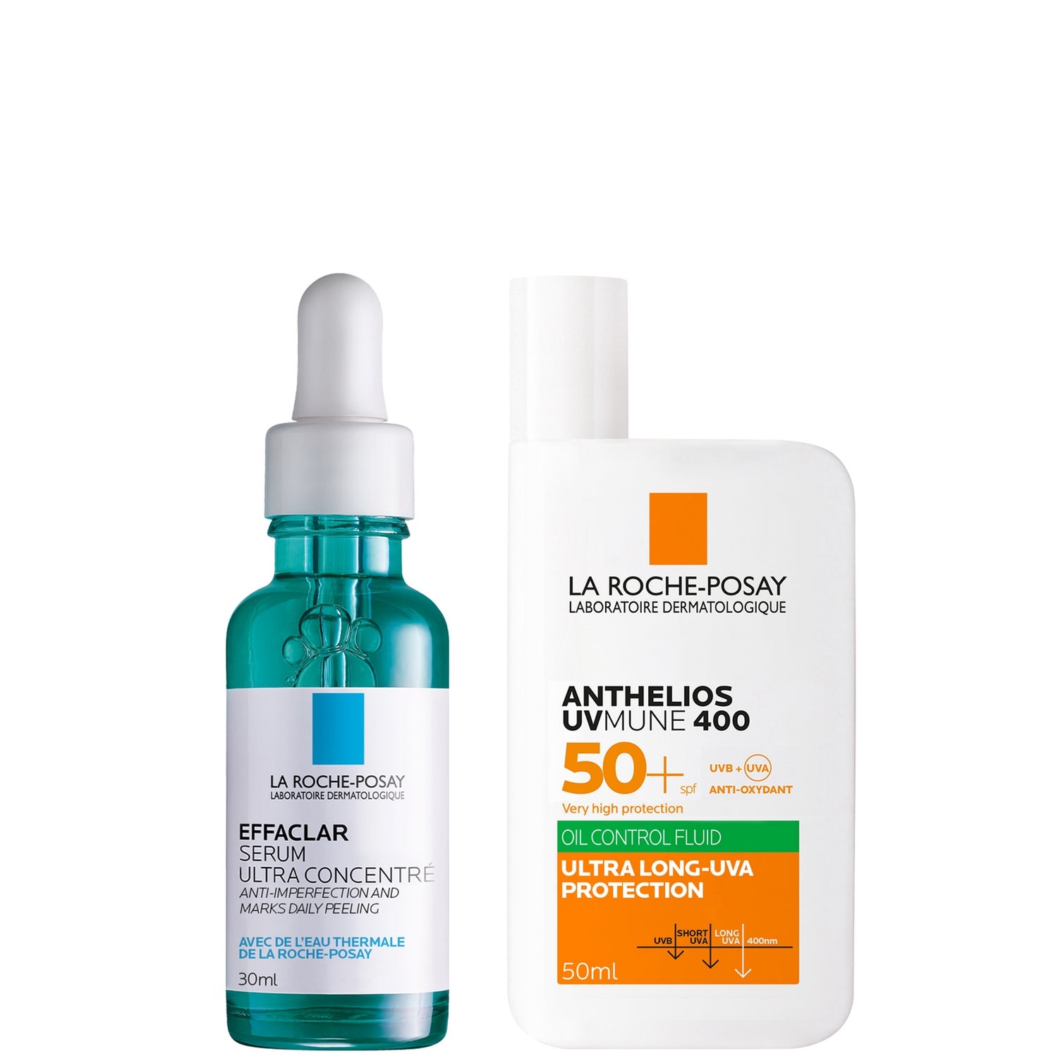 La Roche-Posay Anti-Blemish and Anti-Age Kit: Effaclar Decongesting ...