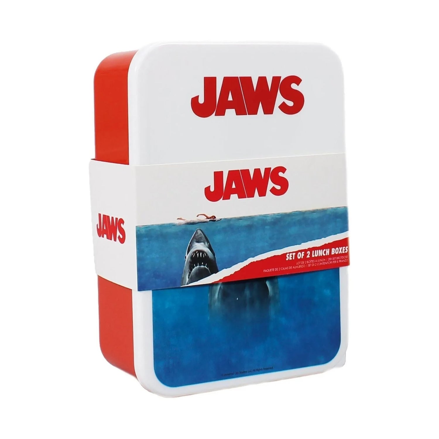 Jaws Lunch Box Set of 2 Lunchboxes Toys - Zavvi UK