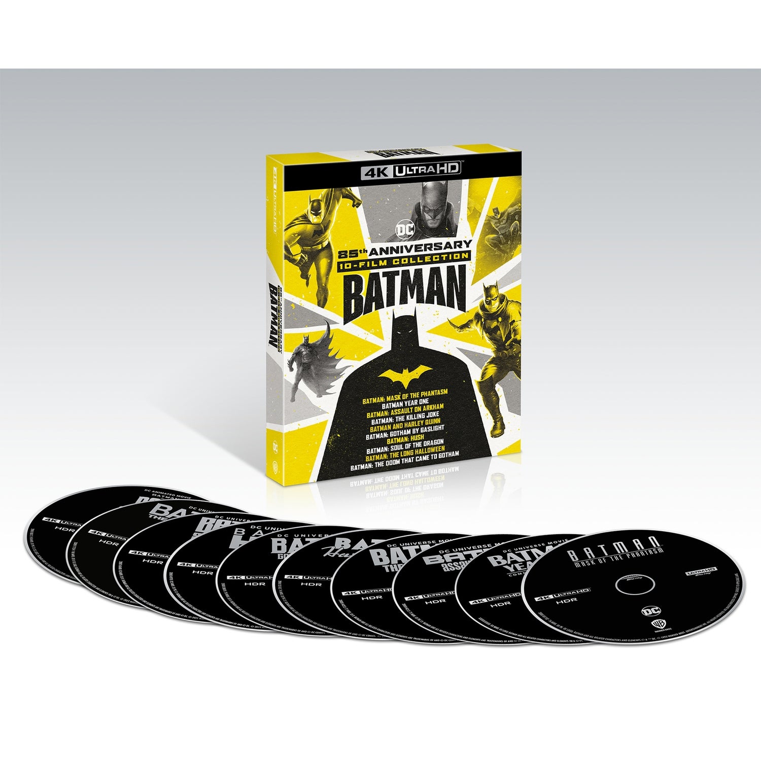 Batman 85th Anniversary Collection 4K Ultra HD 4K - Zavvi UK