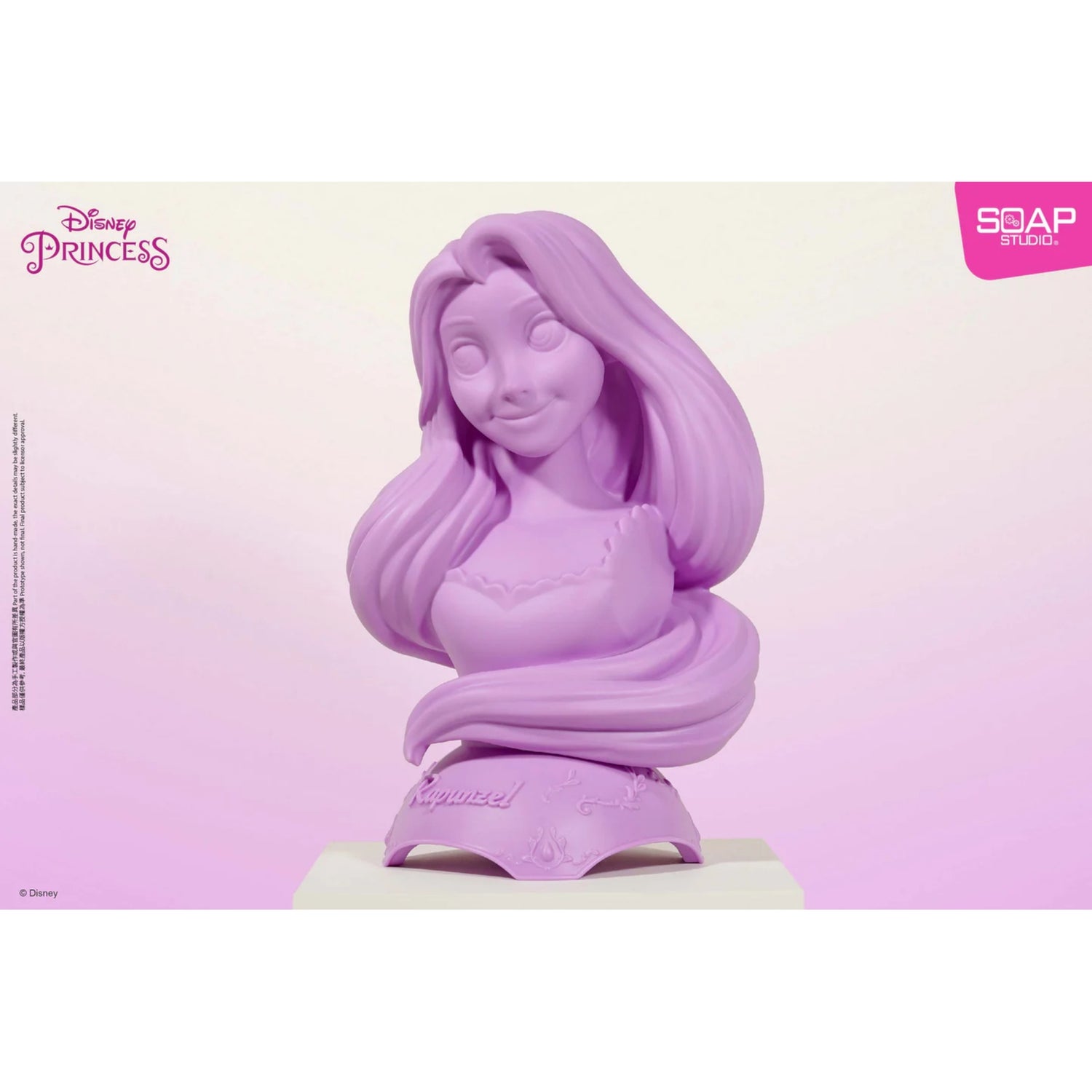 Soap Studio Disney Princess Love at First Sight Rapunzel Vinyl Bust ...