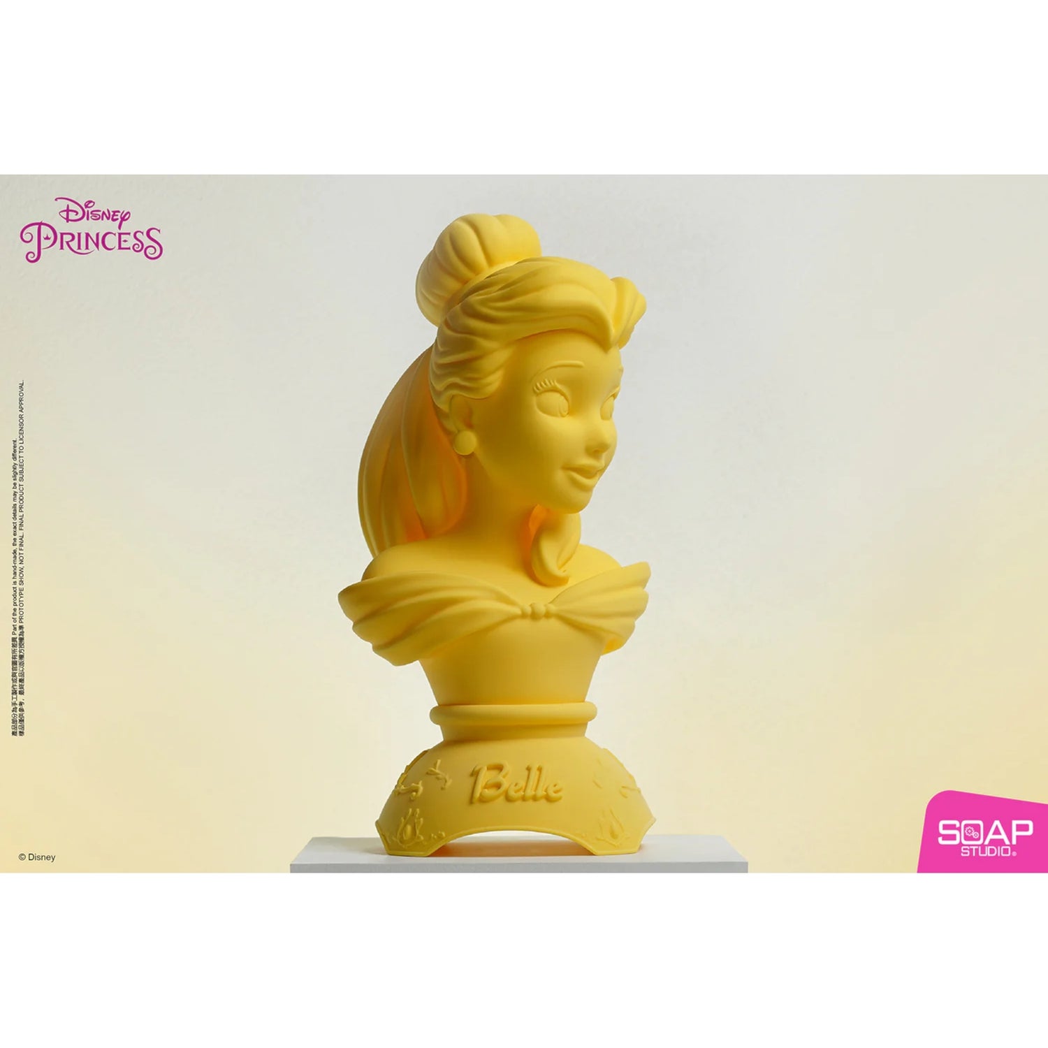 Soap Studio Disney Princess Love at First Sight Belle Vinyl Bust (31cm) Merchandise - Zavvi UK