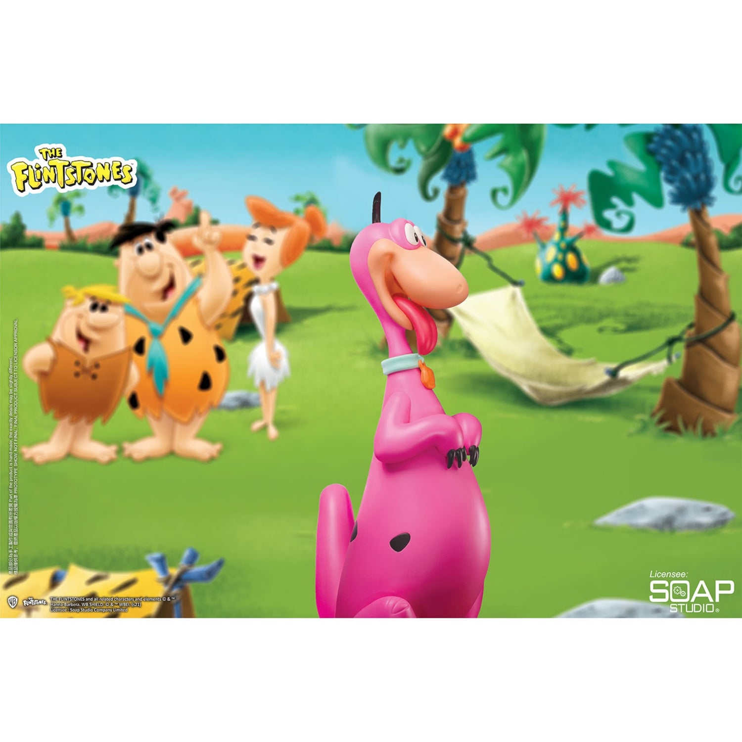Soap Studio The Flintstones Dino Vinyl Figure (68cm) Merchandise - Zavvi UK