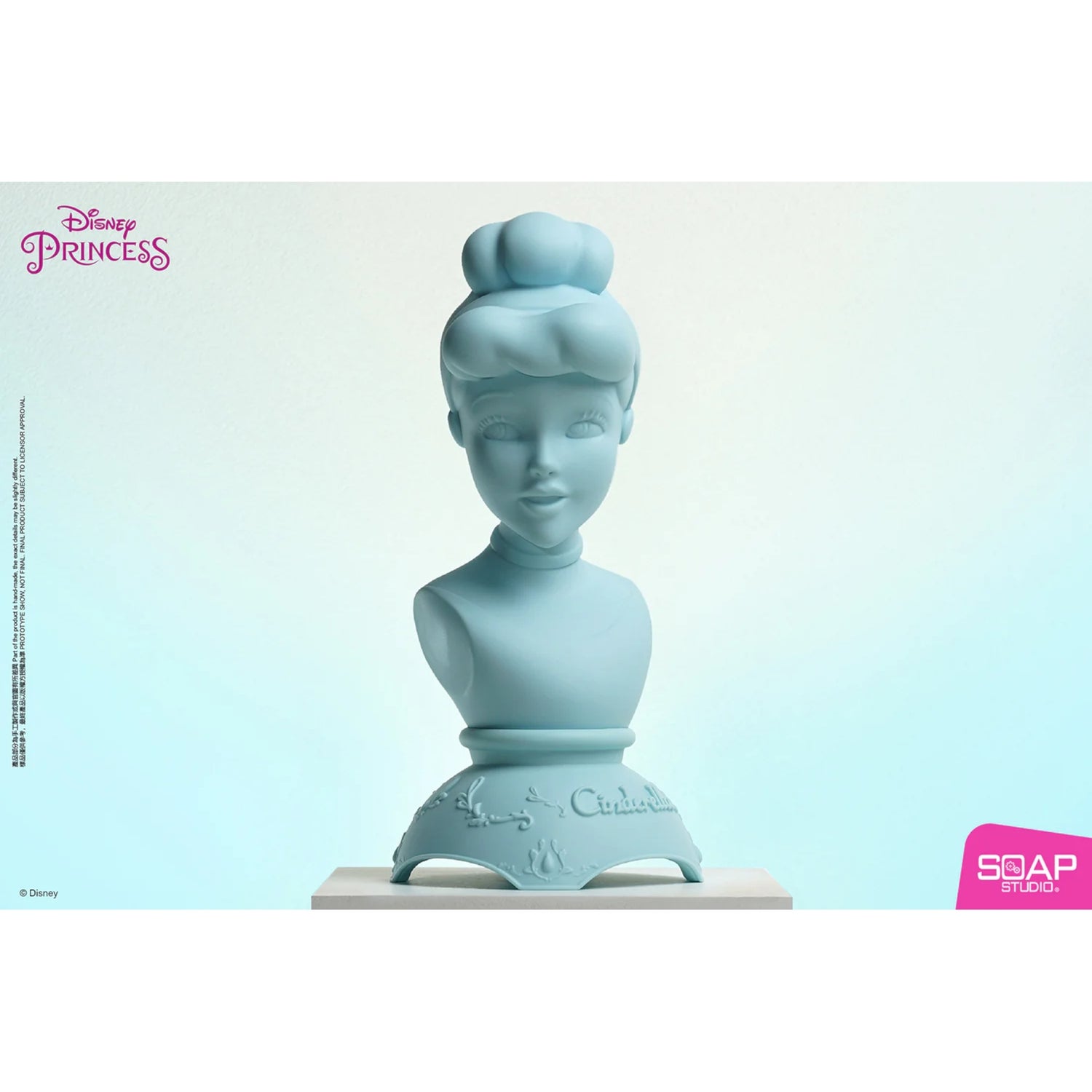 Soap Studio Disney Princess Love at First Sight Cinderella Vinyl Bust (30cm) Merchandise - Zavvi UK