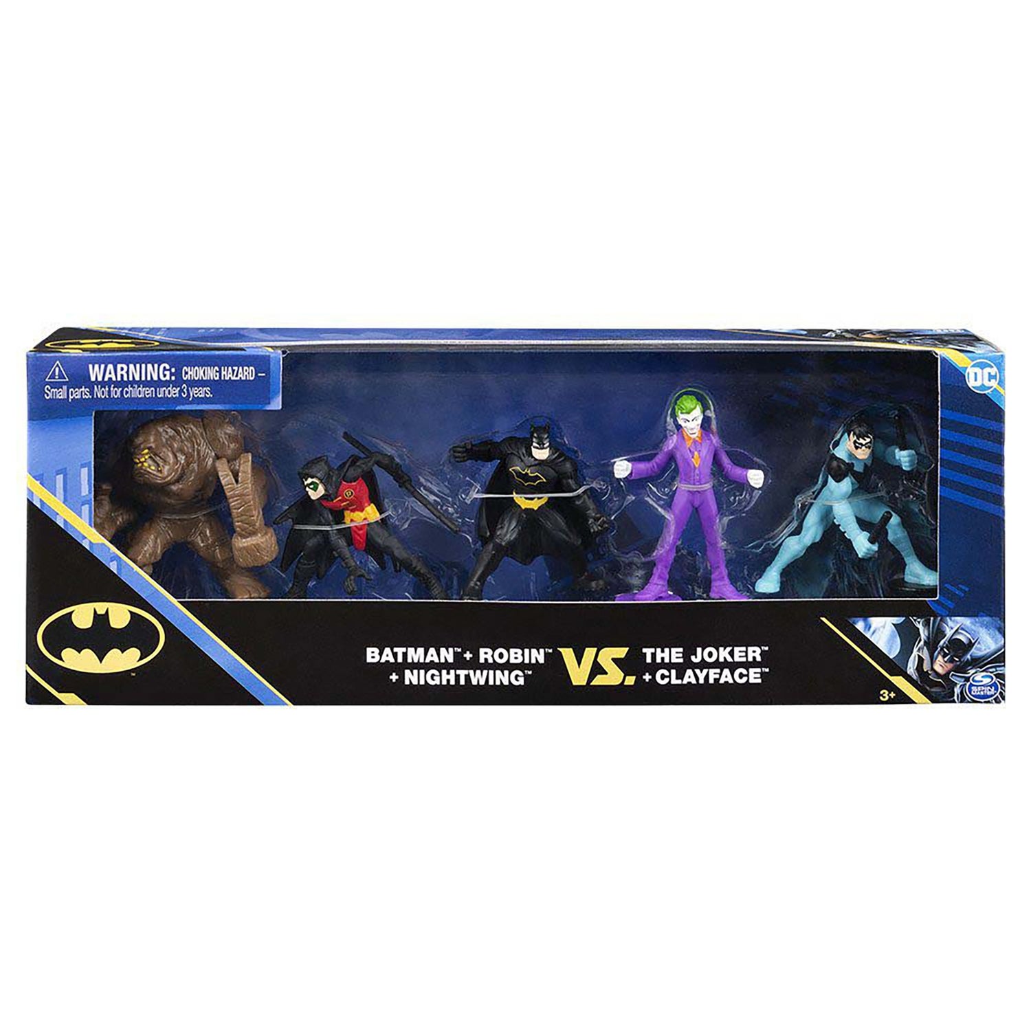 DC Comics, Batman 2-Inch Action Figure 5-Pack Merchandise - Zavvi UK