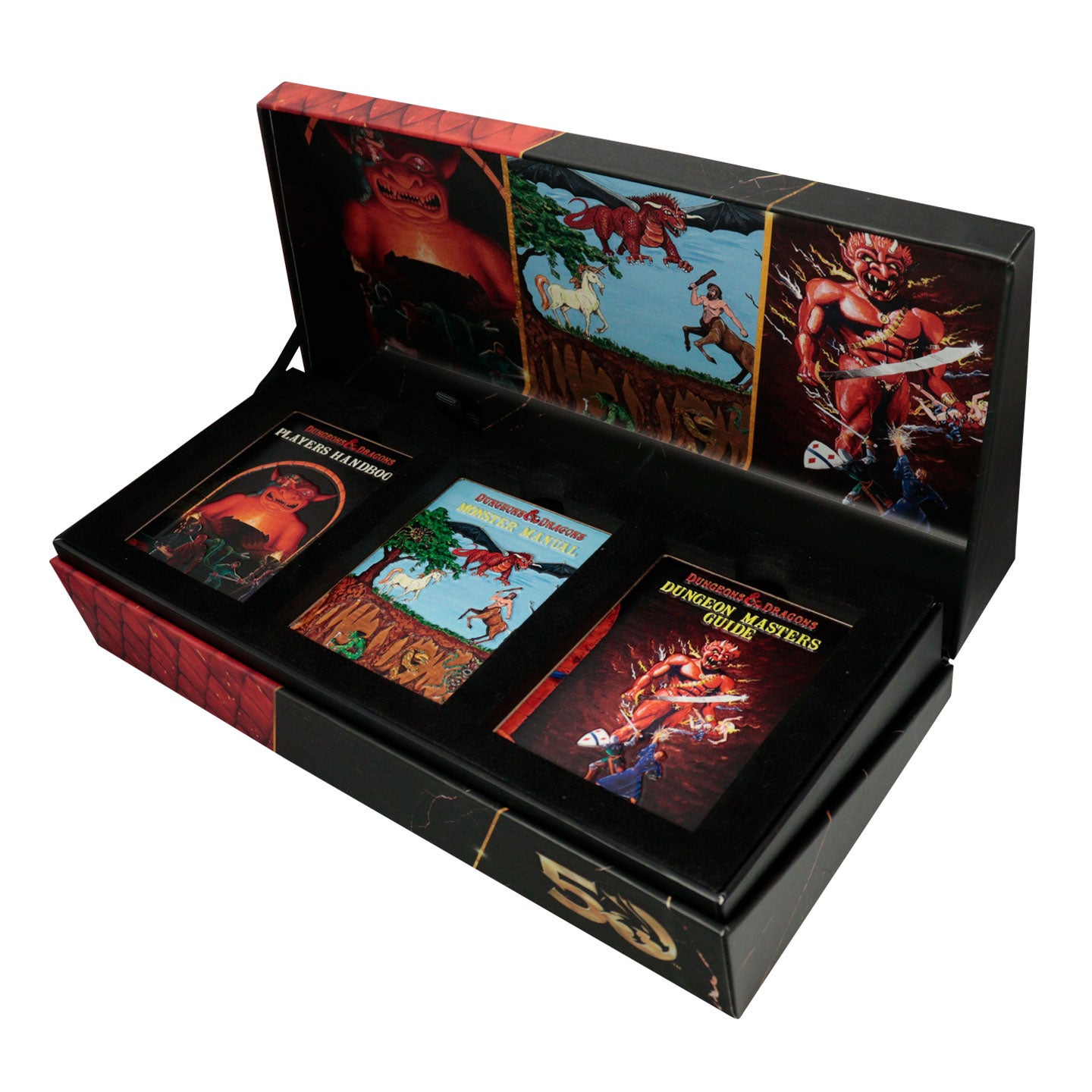 Dungeons & Dragons 50th Anniversary 1st Edition Book Cover Ingot Set ...