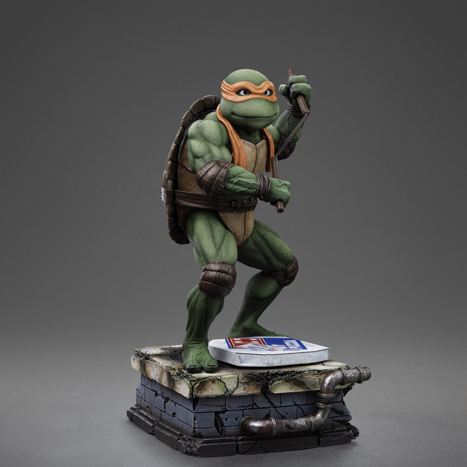 Iron Studios Teenage Mutant Ninja Turtles Michelangelo 1/10 Art Scale ...
