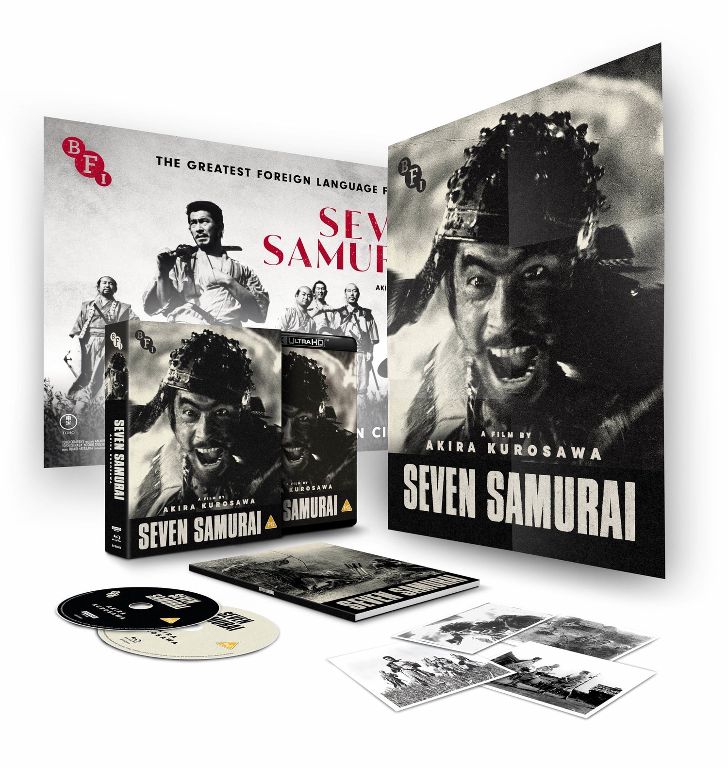 Seven Samurai 4K Ultra HD 4K - Zavvi UK