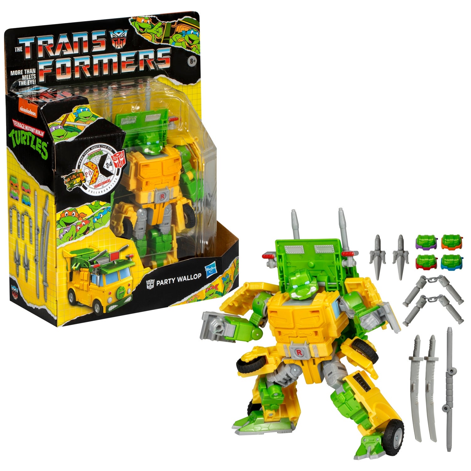 Hasbro Transformers Collaborative Teenage Mutant Ninja Turtles Party ...