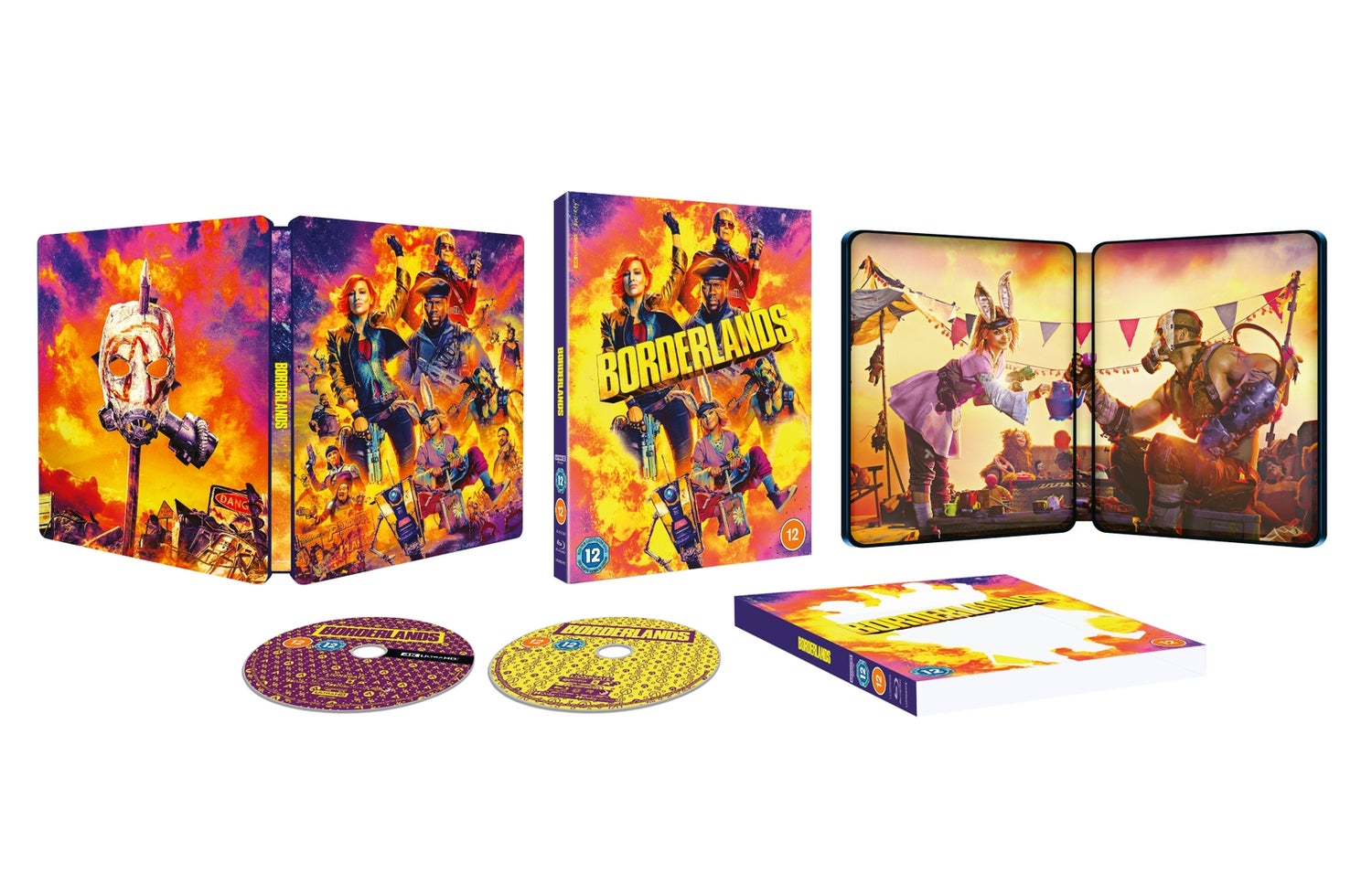 Borderlands 4K Ultra HD SteelBook (includes Blu-ray) 4K - Zavvi UK