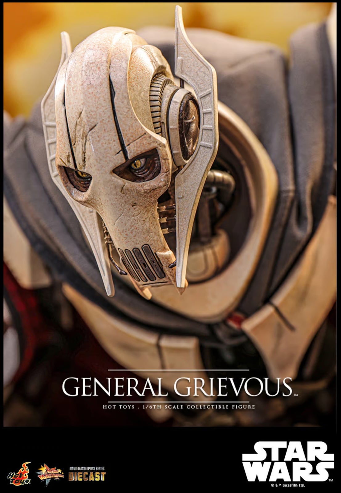 Hot Toys Star Wars 1:6 Scale General Grevious Statue Merchandise - Zavvi UK
