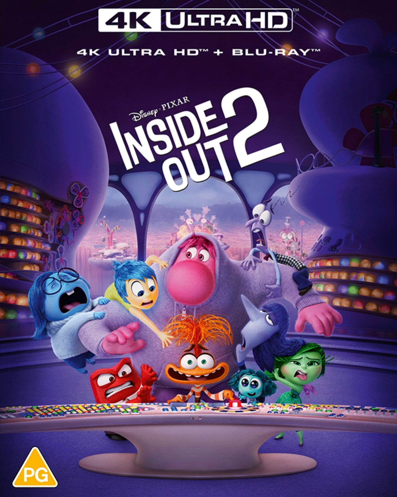 Disney Pixar's Inside Out 2 4K UHD 4K - Zavvi UK