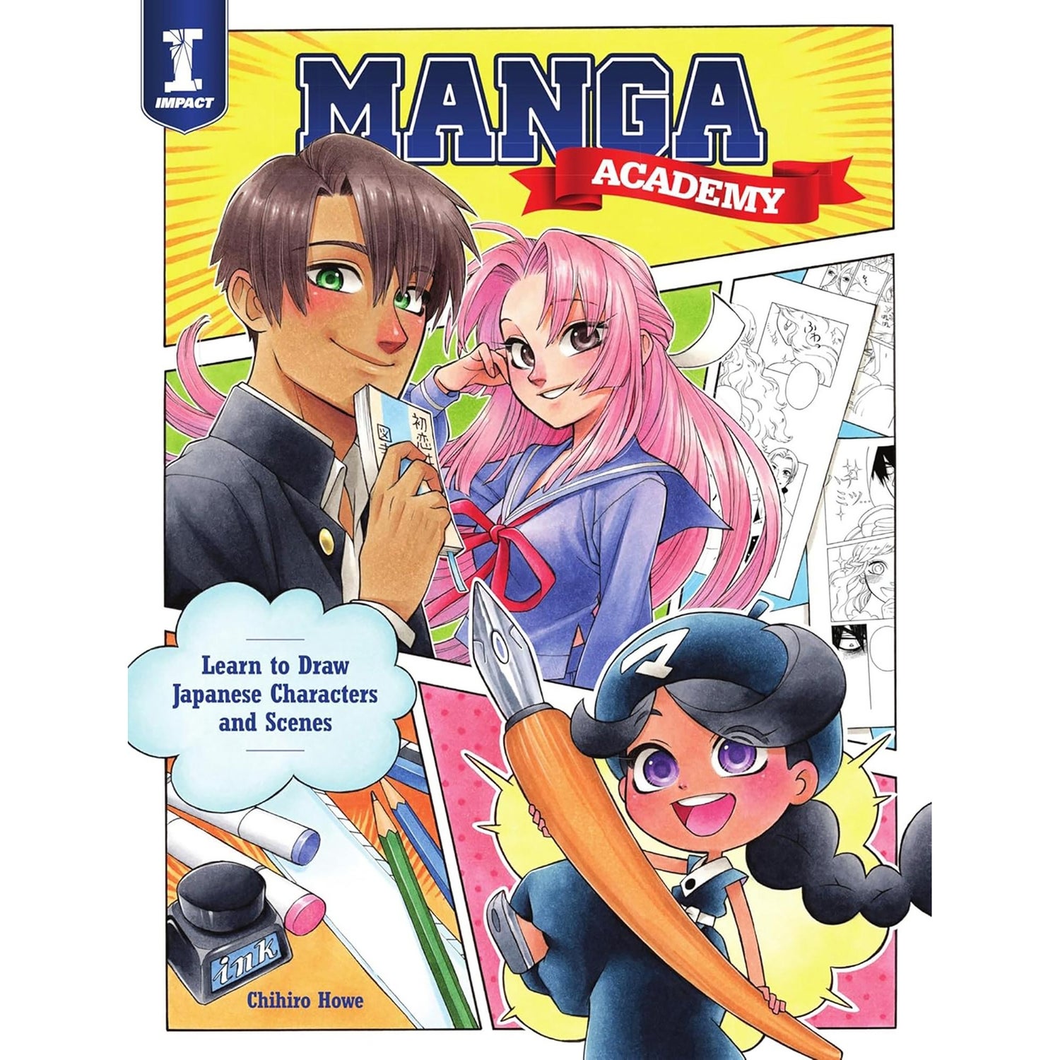 Manga Academy: Learn To Draw Japanese Characters & Scenes - Chihiro ...