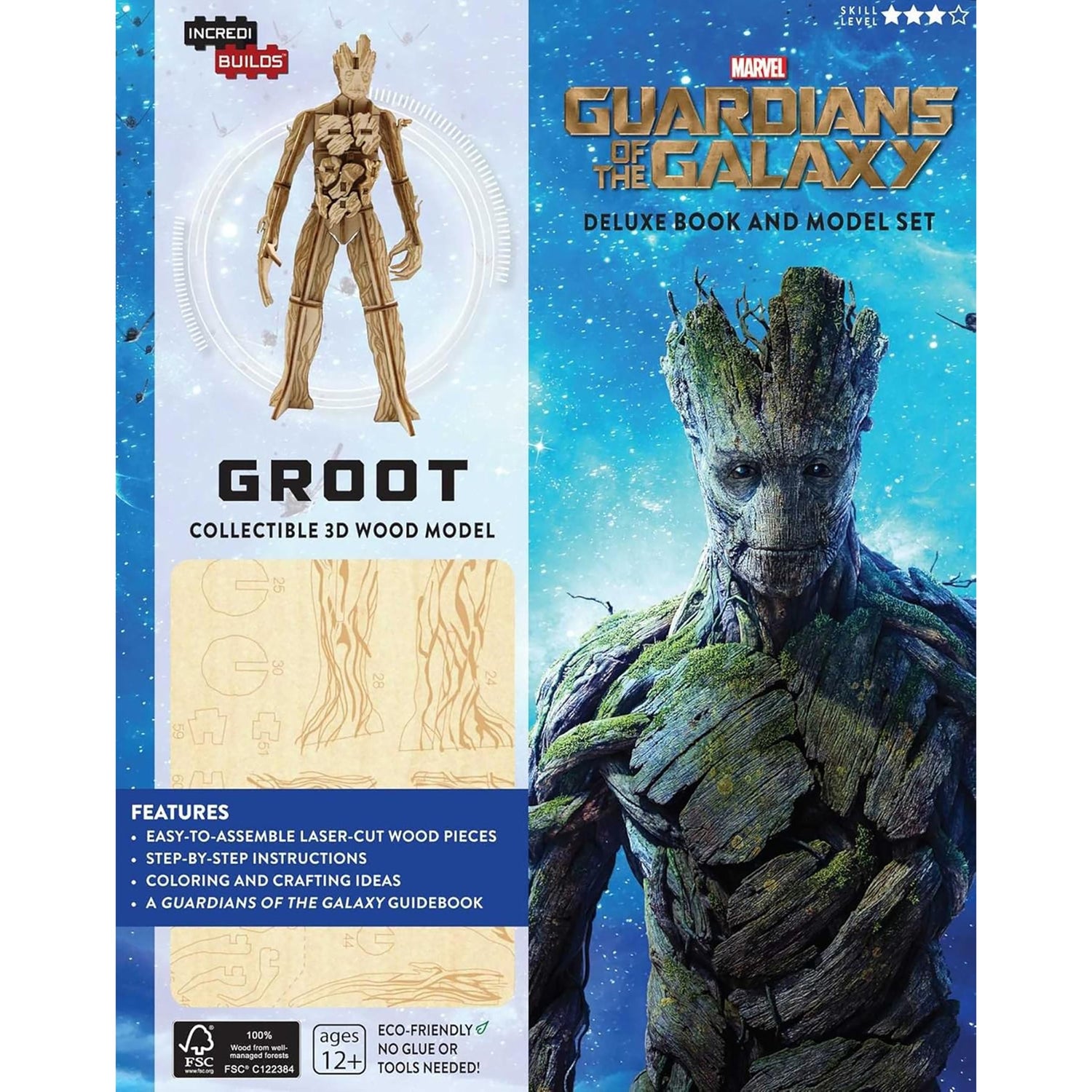 IncrediBuilds: Marvel Guardians of the Galaxy- Groot Gifts - Zavvi US