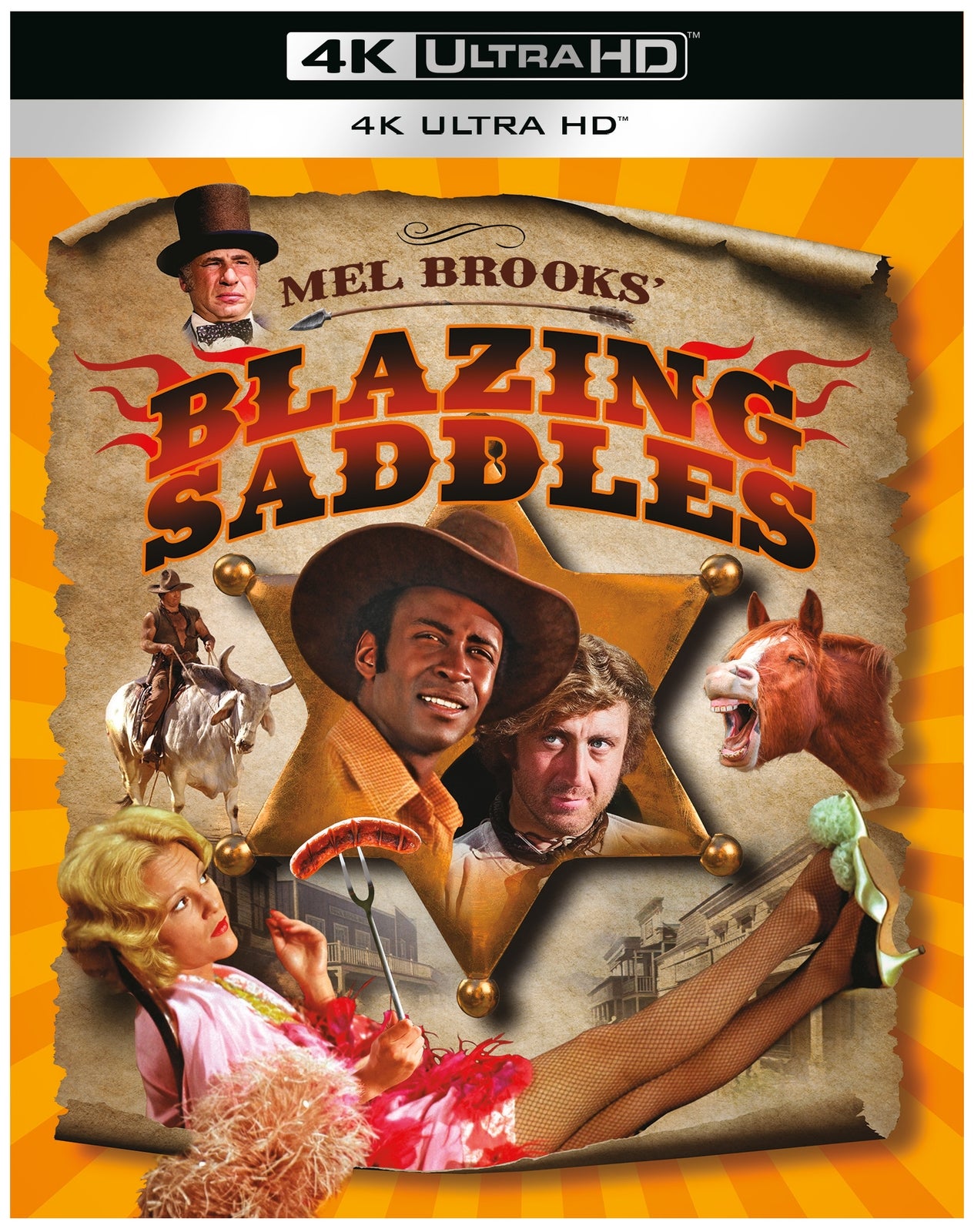 Blazing Saddles 4K Ultra HD 4K - Zavvi UK
