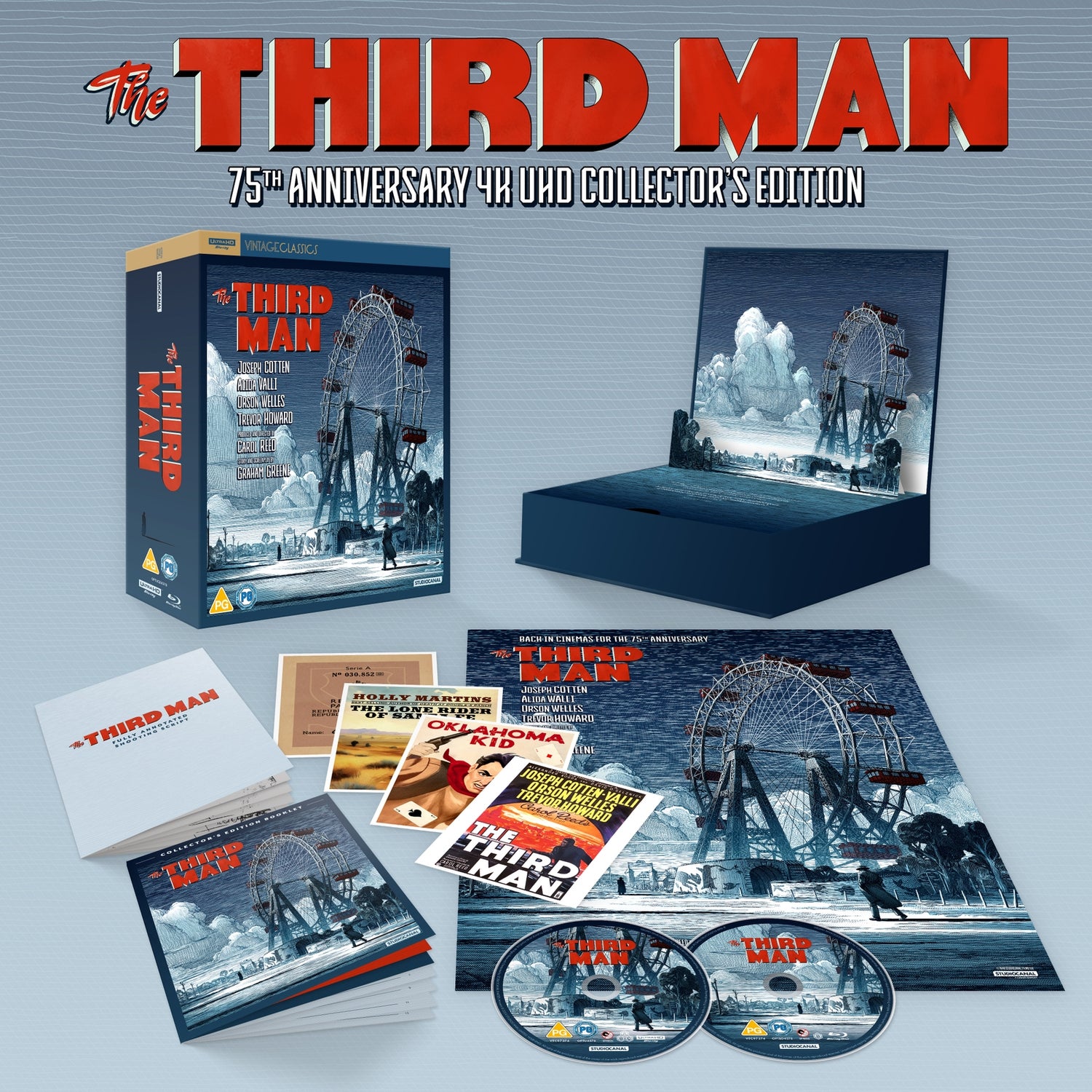 The Third Man Collector's Edition Ultra HD & Blu-ray - Vintage Classics 4K - Zavvi US