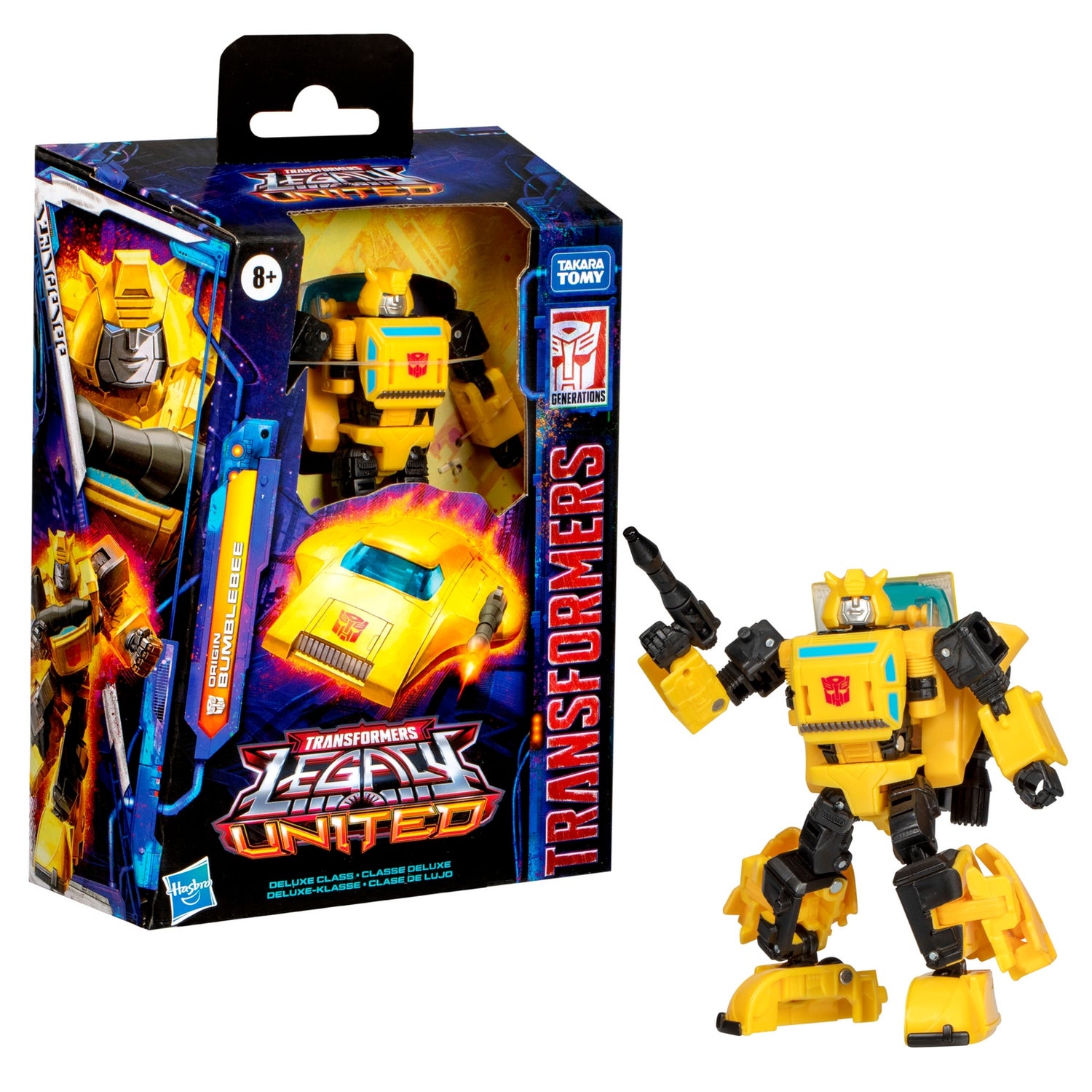 Hasbro Transformers Legacy Deluxe Class Bumblebee Action Figure Merchandise - Zavvi UK