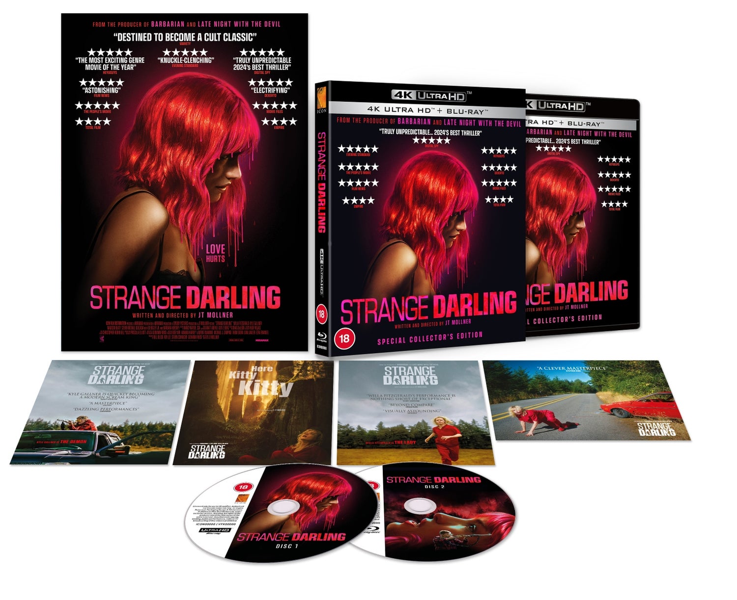 Strange Darling 4K Ultra HD & Blu-Ray Collector's Edition 4K | Zavvi Australia