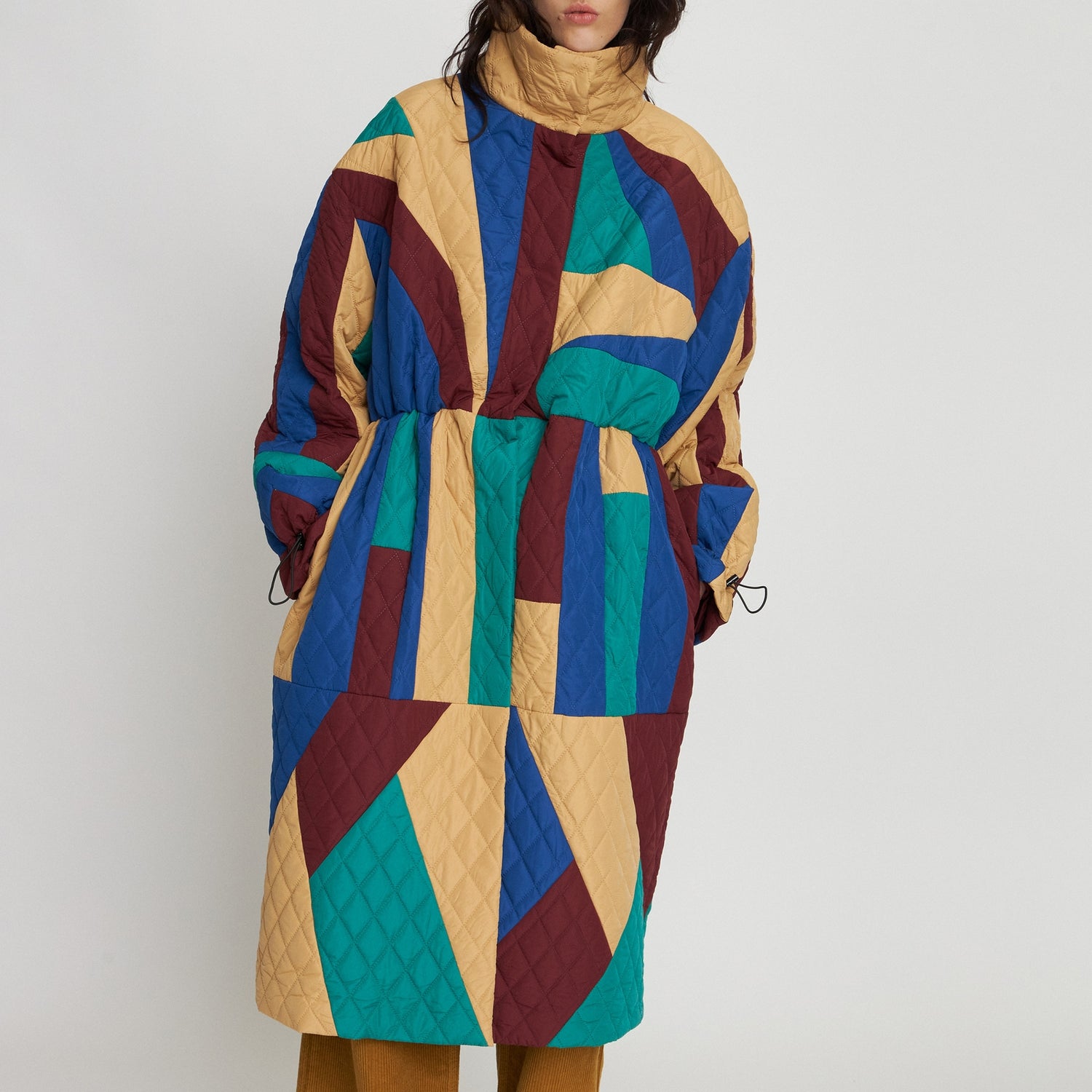 Stella Nova Patchwork Quilted Shell Coat | TheHut.com