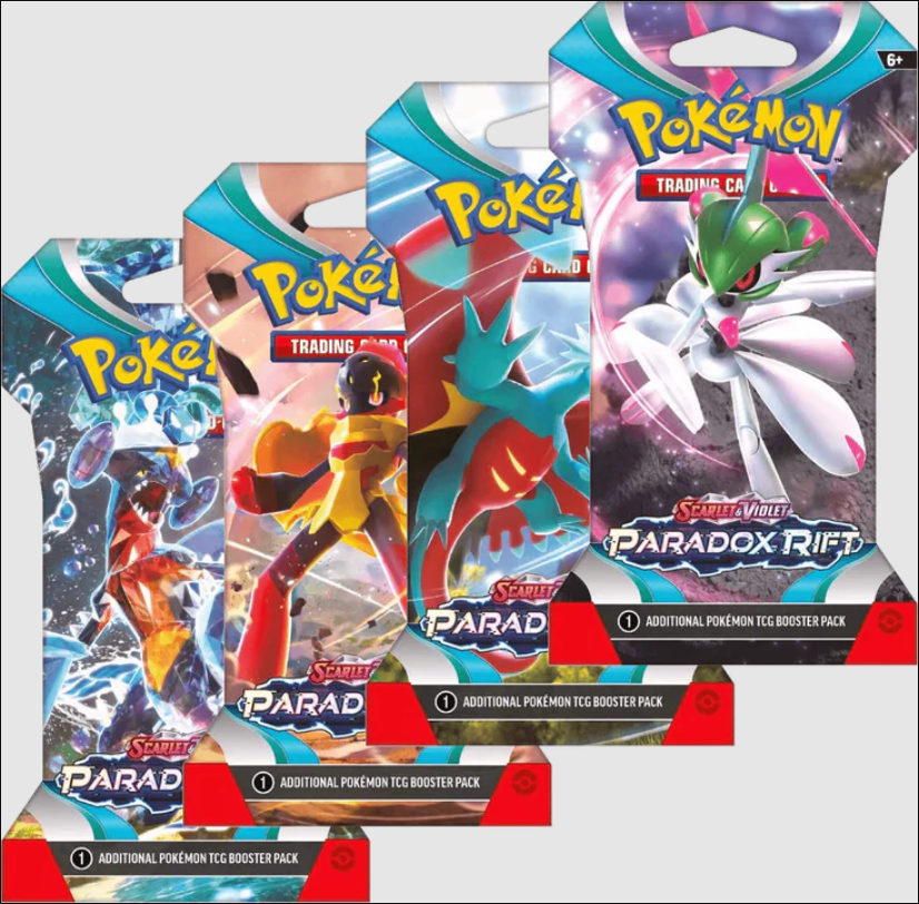 Pokemon TCG Paradox Rift Sleeved Booster Pack x1 Toys | Zavvi Australia