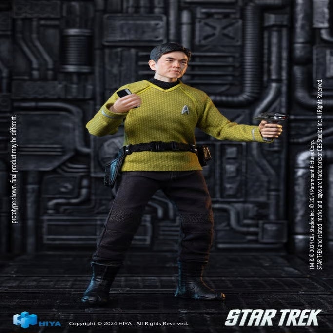 HIYA 1:12 Super Series Star Trek Sulu Action Figure Merchandise | Zavvi ...