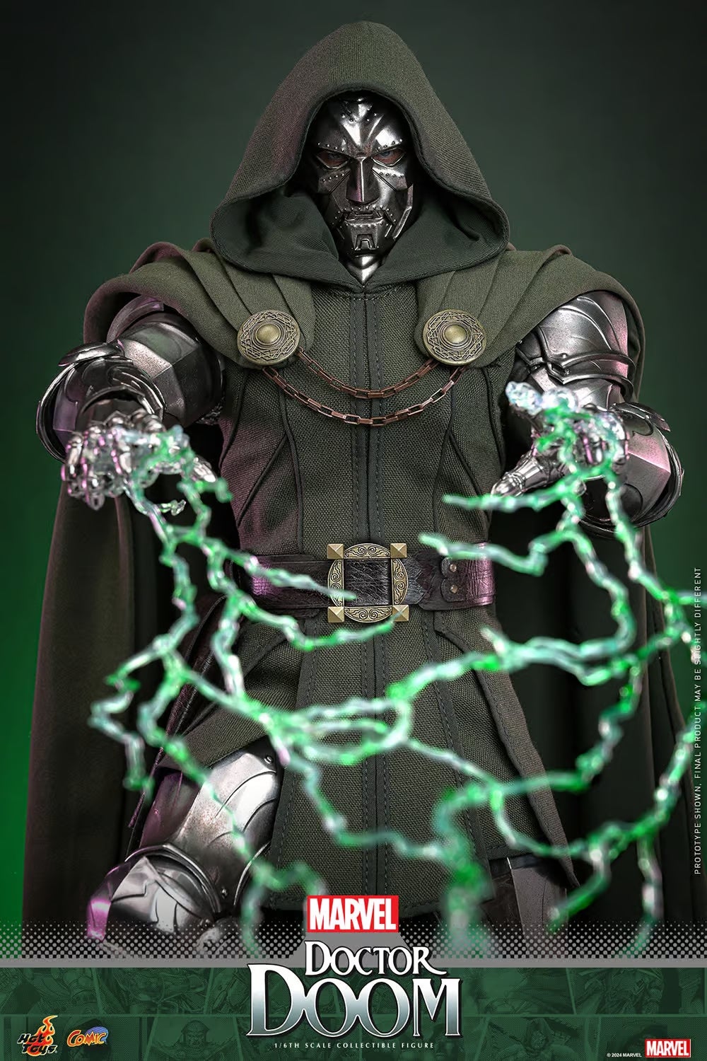 Hot Toys Marvel Doctor Doom 1:6 Scale Collectible Figure Merchandise ...