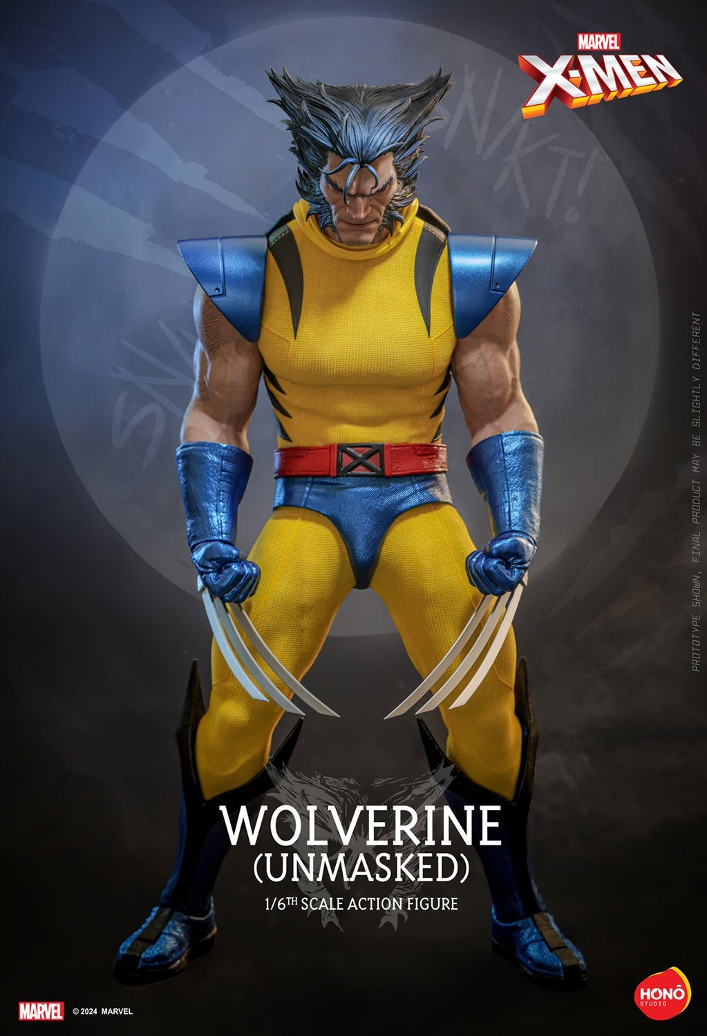 HONO Studios X-Men Wolverine Unmasked 1/6th Scale Figure Merchandise ...