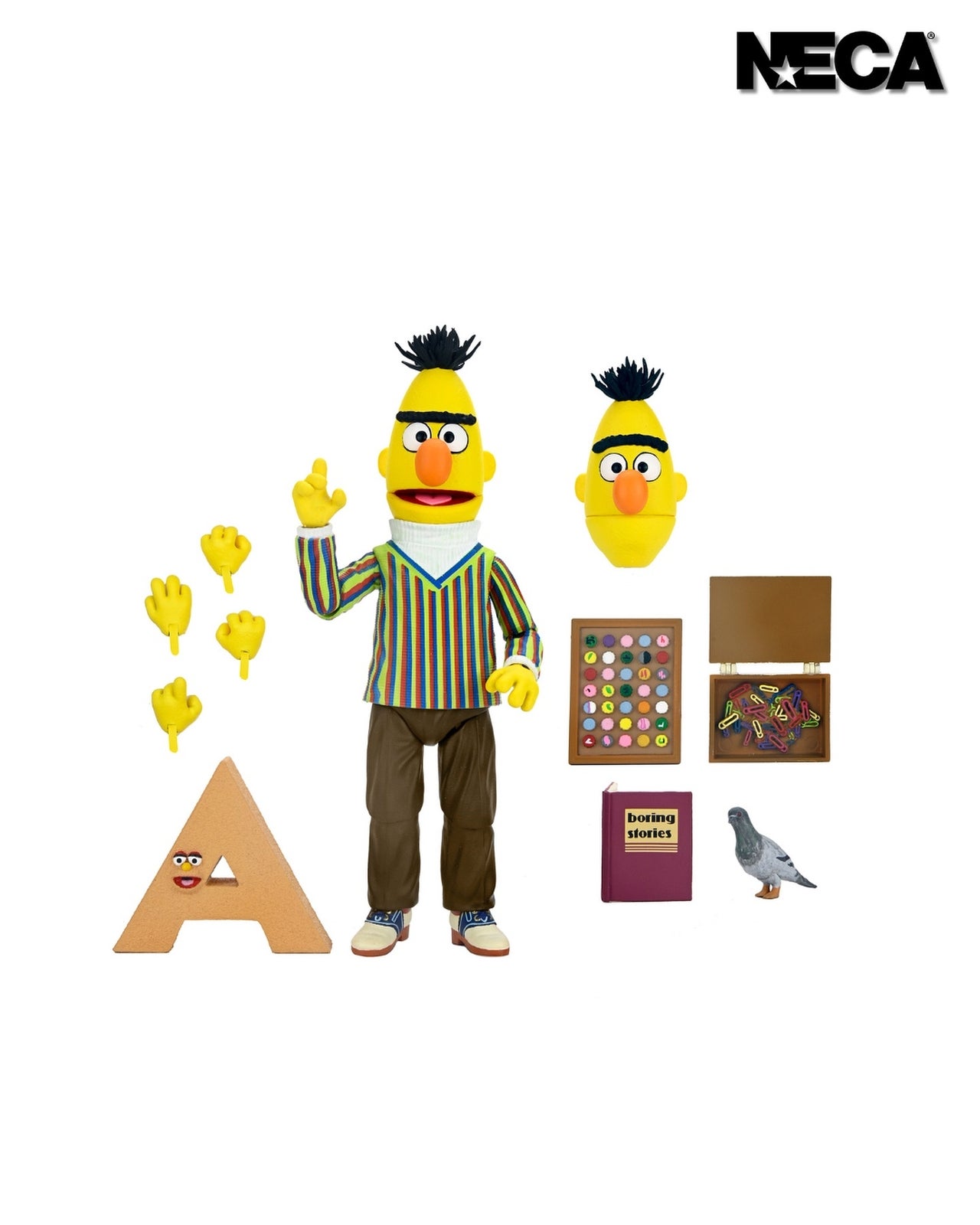 NECA - SESAME STREET BERT ULTIMATE 7 INCH SCALE ACTION FIGURE ...