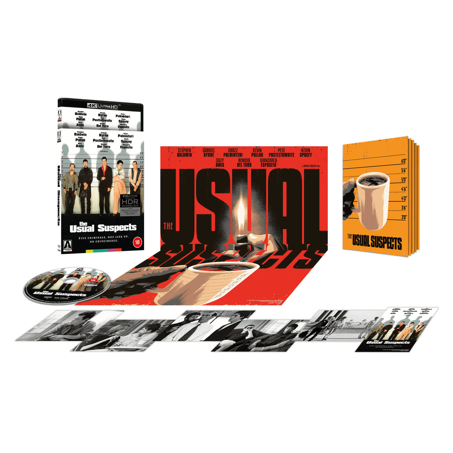 The Usual Suspects Limited Edition 4K Ultra HD 4K - Zavvi UK