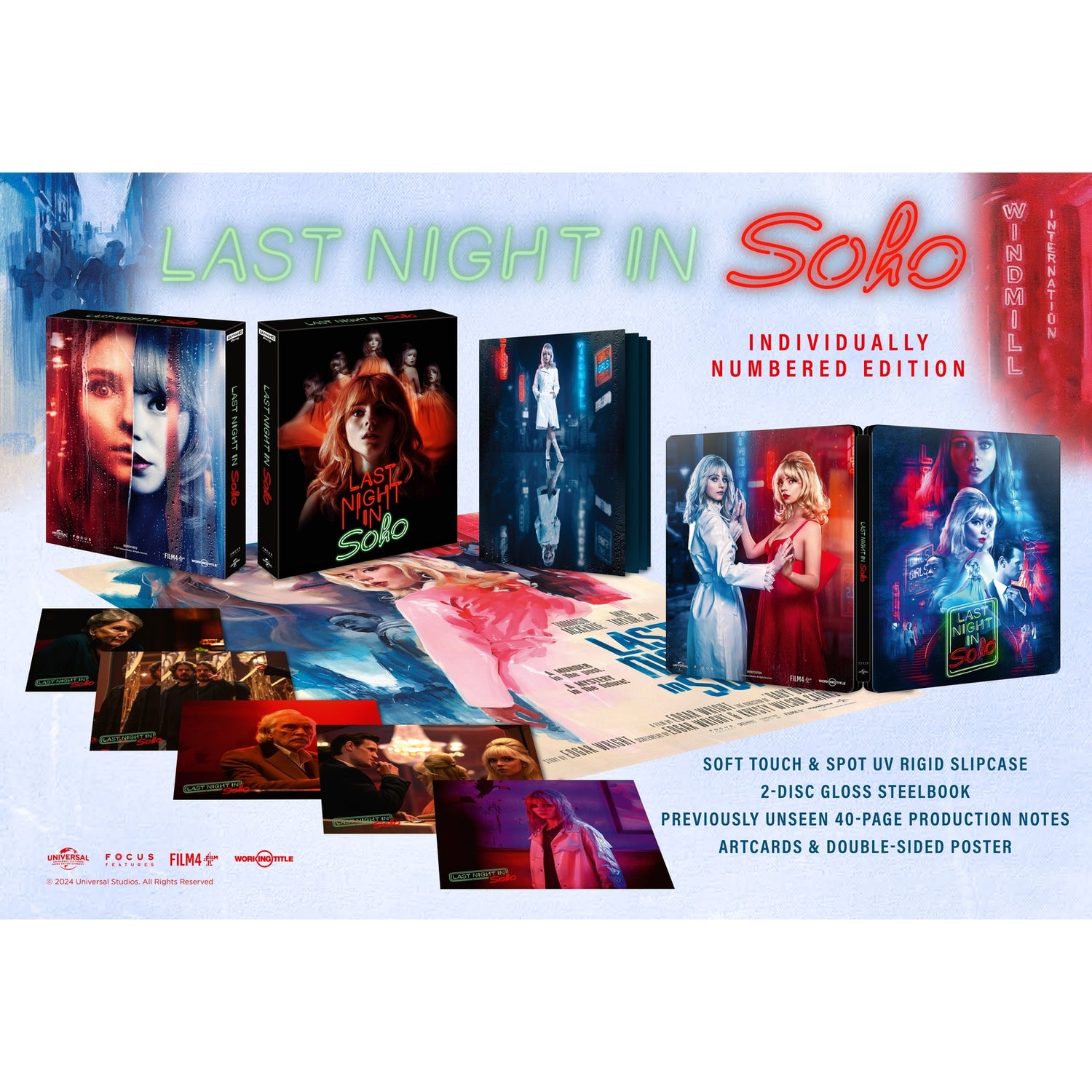 Last Night in Soho - Limited Collector's Edition 4K Ultra HD Steelbook 4K - Zavvi US
